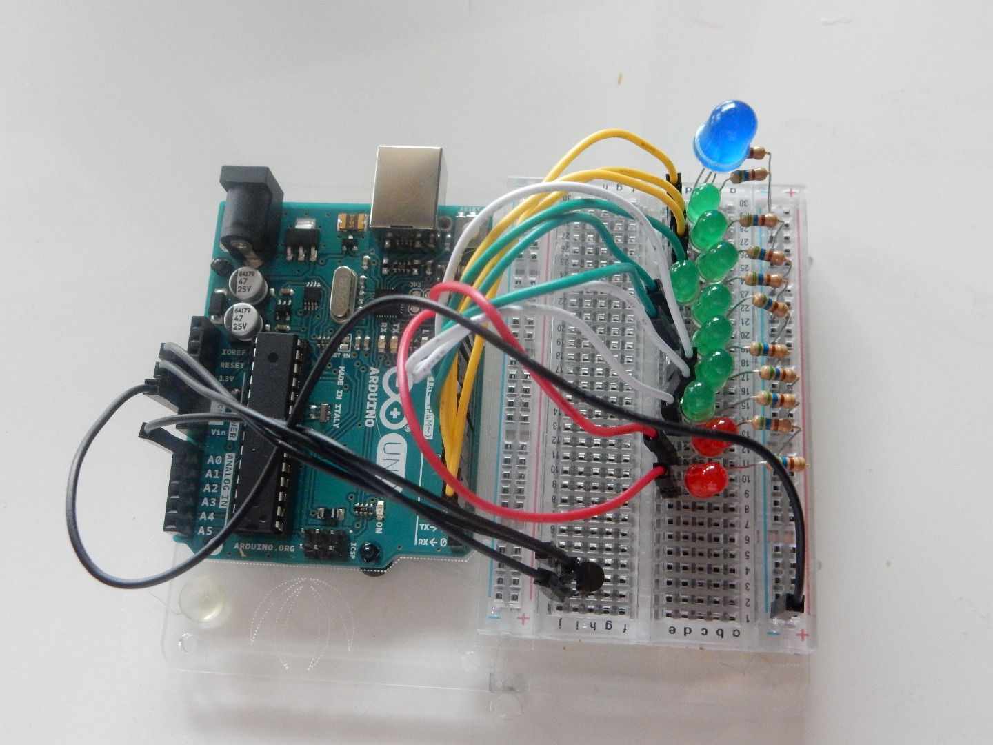 Arduino Temperature Monitor and Visual LED Meter : 4 Steps (with ...
