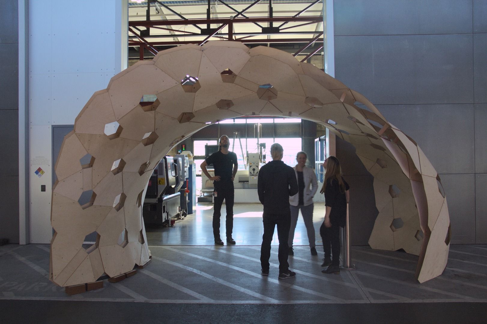 Design and Fabrication of a Bending-Active Pavilion : 8 Steps (with ...