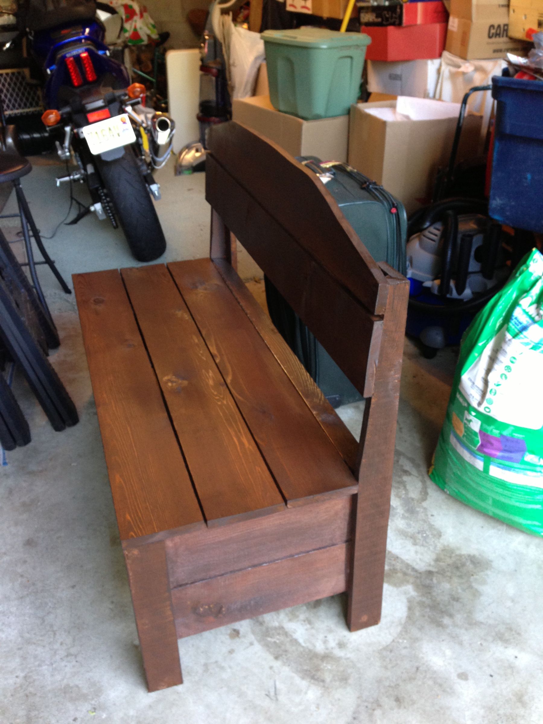 Outdoor Bench With Storage : 7 Steps (with Pictures) - Instructables