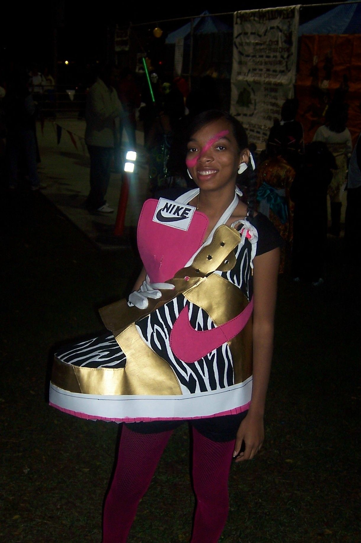 JUST DO IT : How to Make a Paper Nike Sneaker Costume : 7 Steps ...