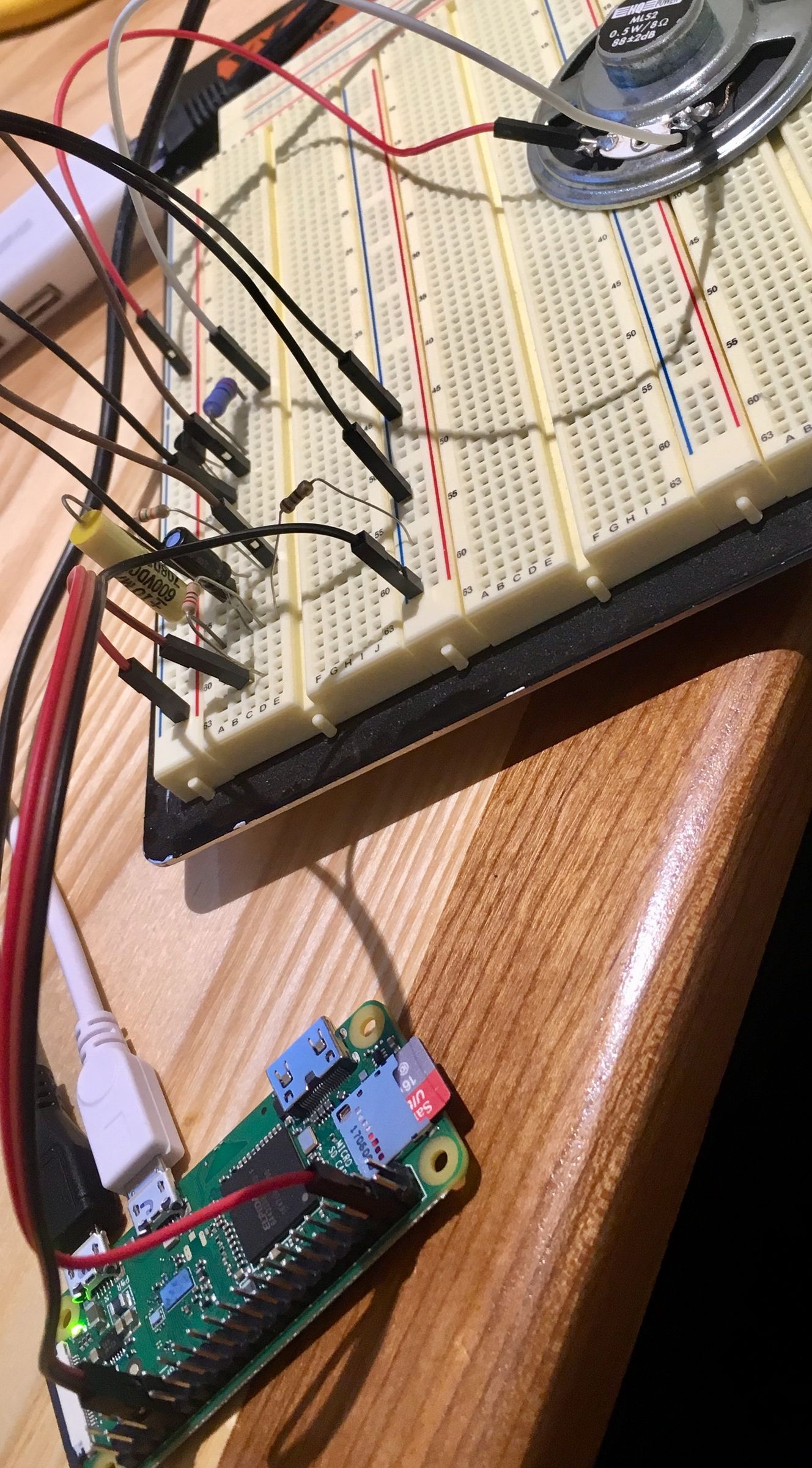 One Transistor Audio for Pi Zero W : 5 Steps (with Pictures ...