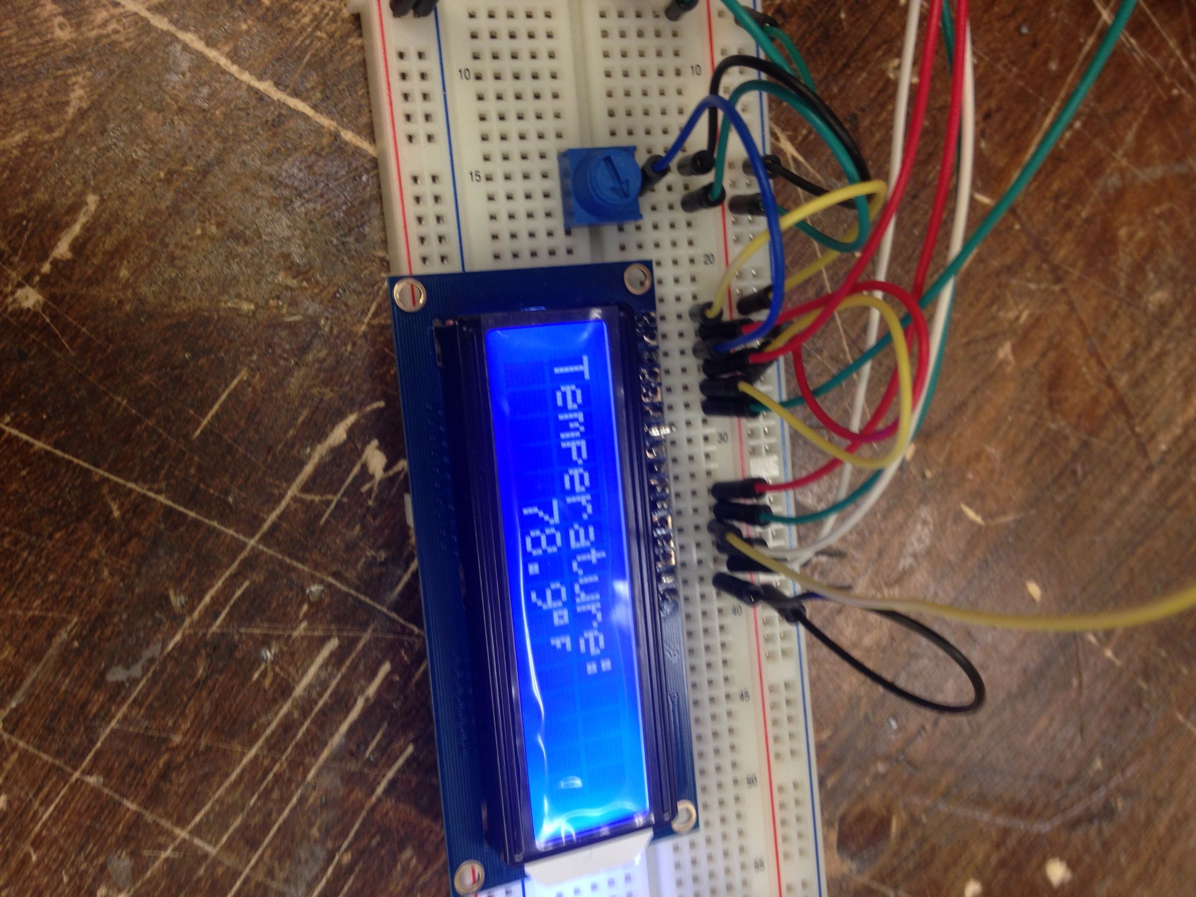 Digital Thermometer With Arduino : 4 Steps - Instructables