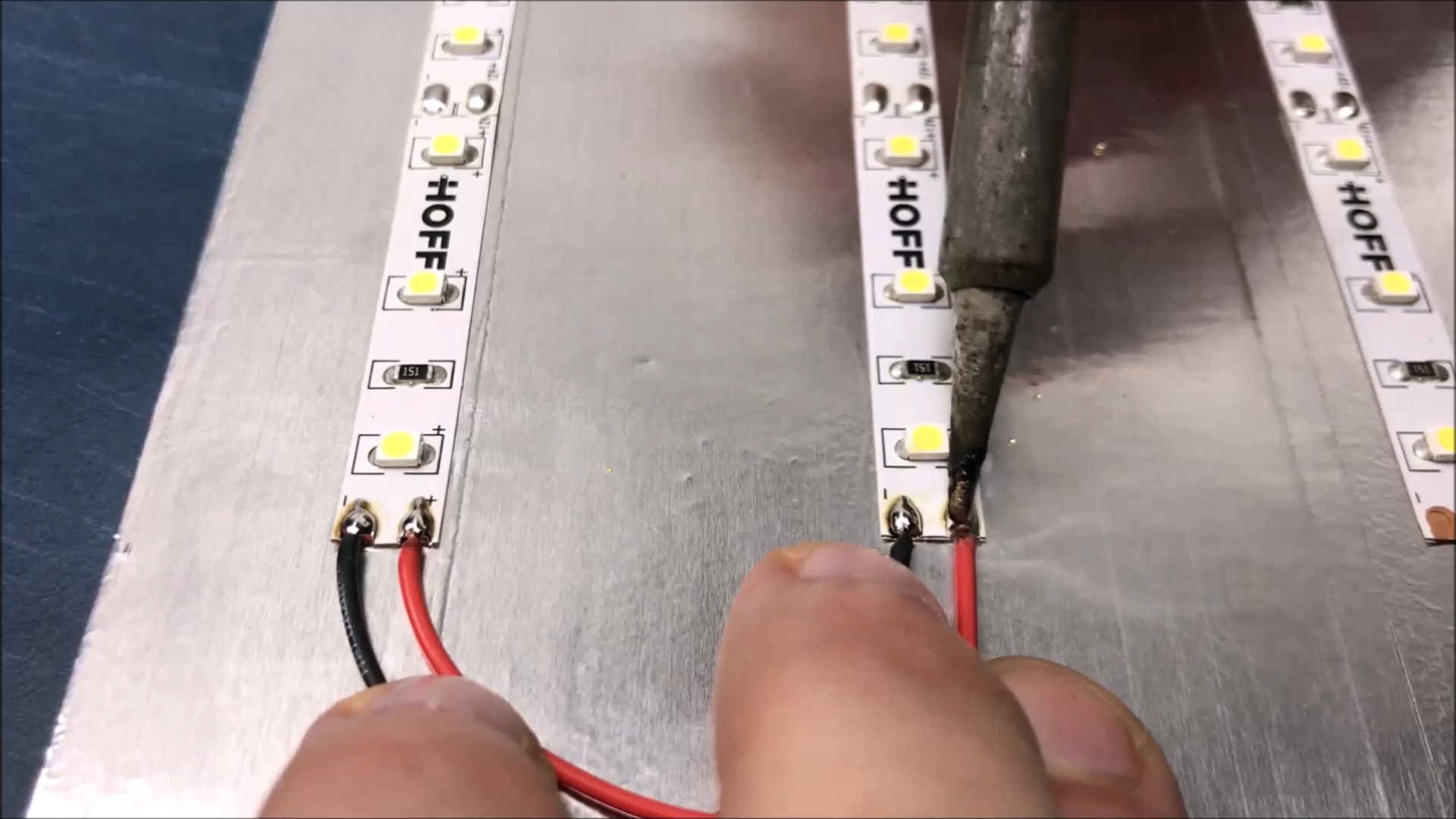 DIY LED Strip: How to Cut, Connect, Solder and Power LED Strip : 3 ...
