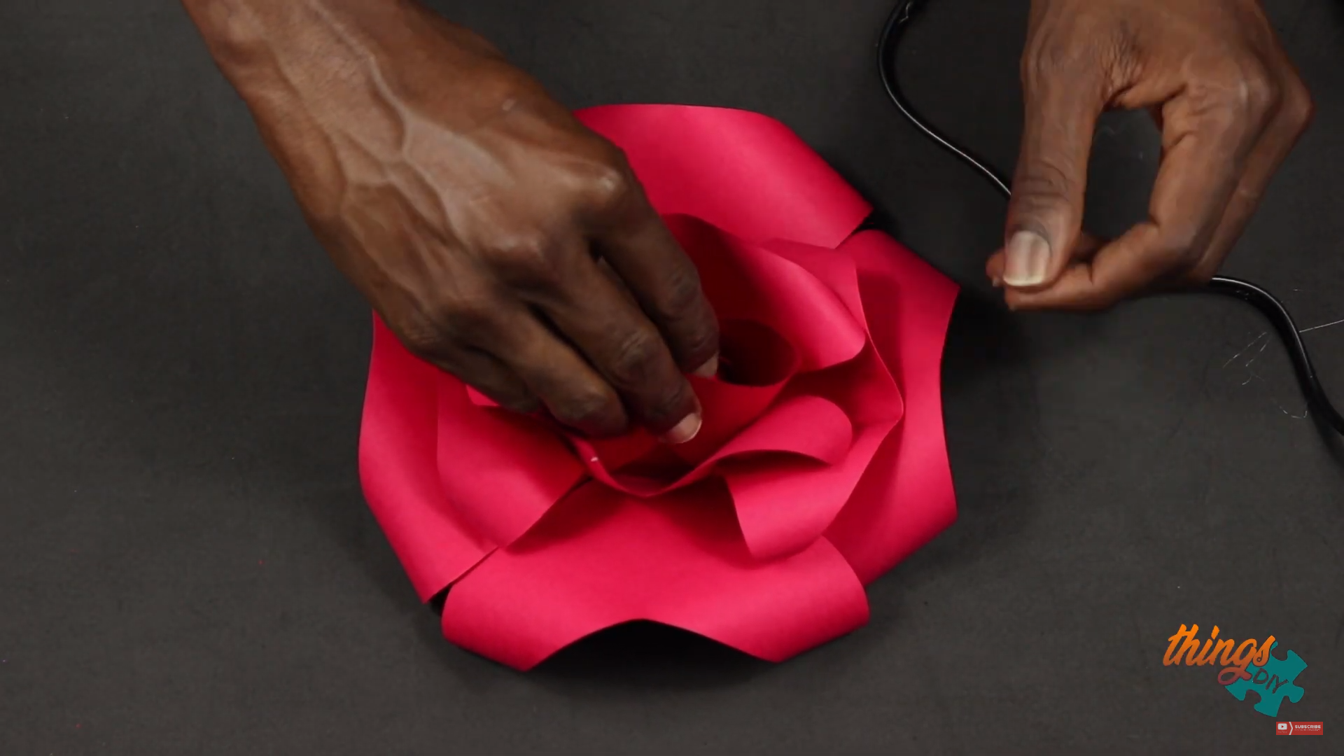 Easy Mini Paper Rose : 4 Steps - Instructables