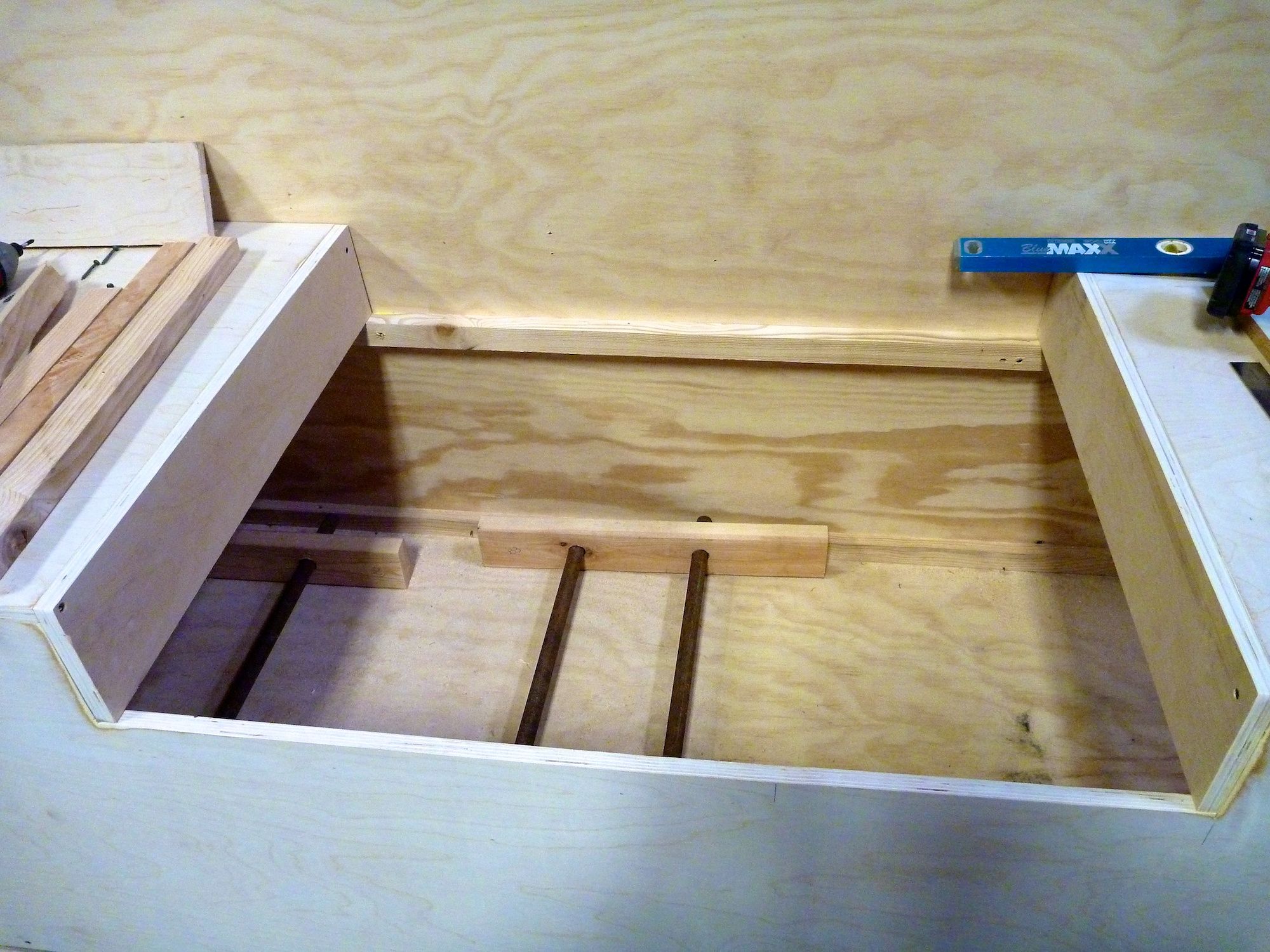 Combo Miter Saw Station Lumber Rack : 13 Steps (with Pictures ...