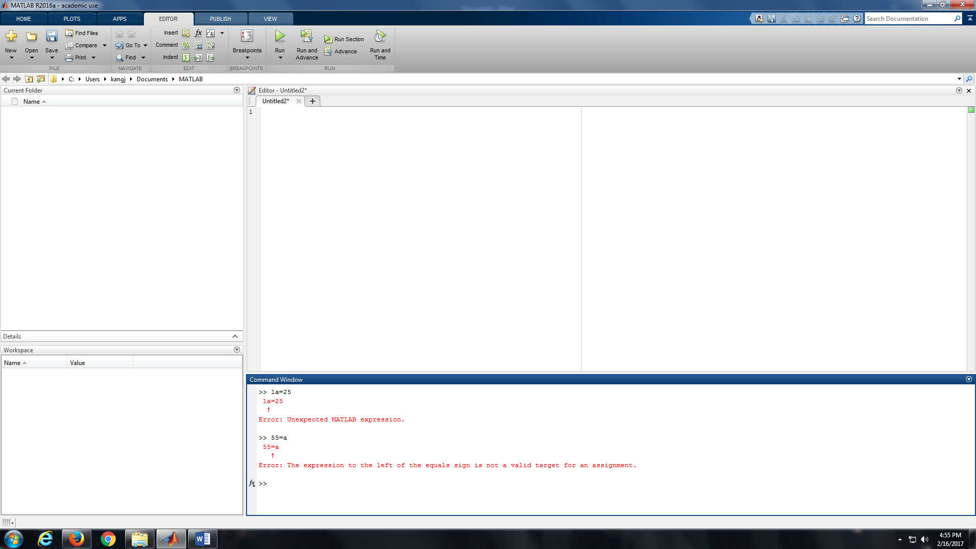 How to Code and Publish Matlab 2016b to Word (Beginners Guide) : 4 ...