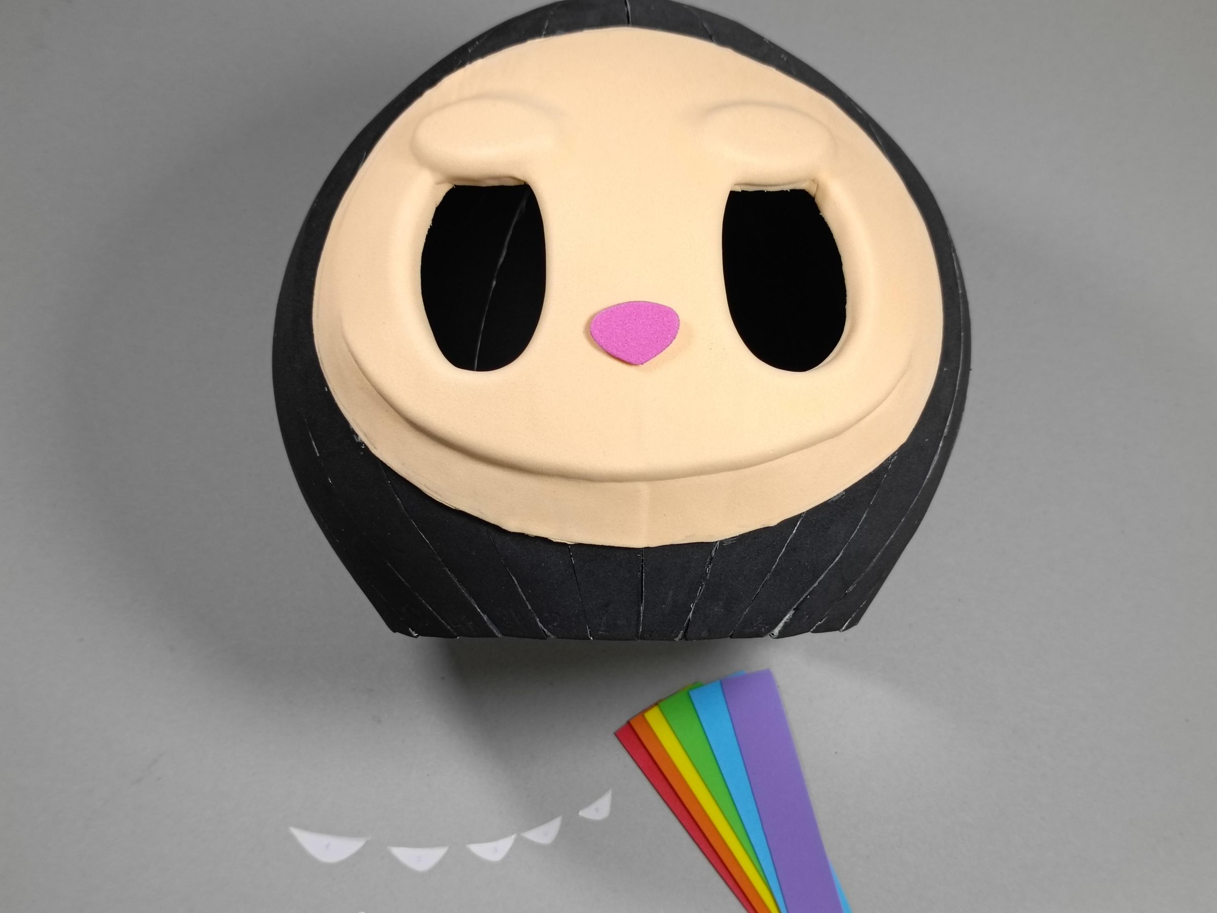 Rainbow Labubu Mask : 37 Steps (with Pictures) - Instructables