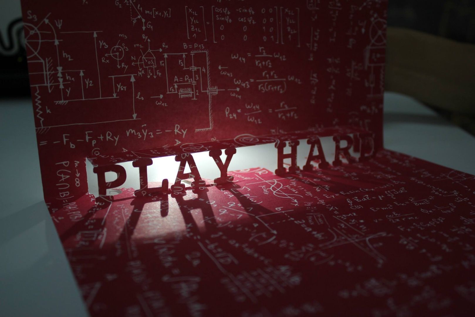 Pop-up Word Card : 4 Steps - Instructables