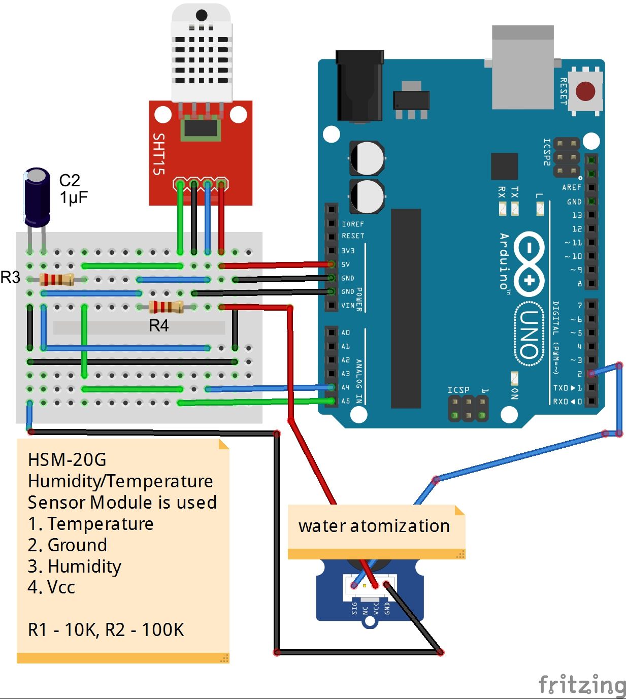 Smart Humidifier (make Your Room Comfortable) : 4 Steps (with Pictures ...