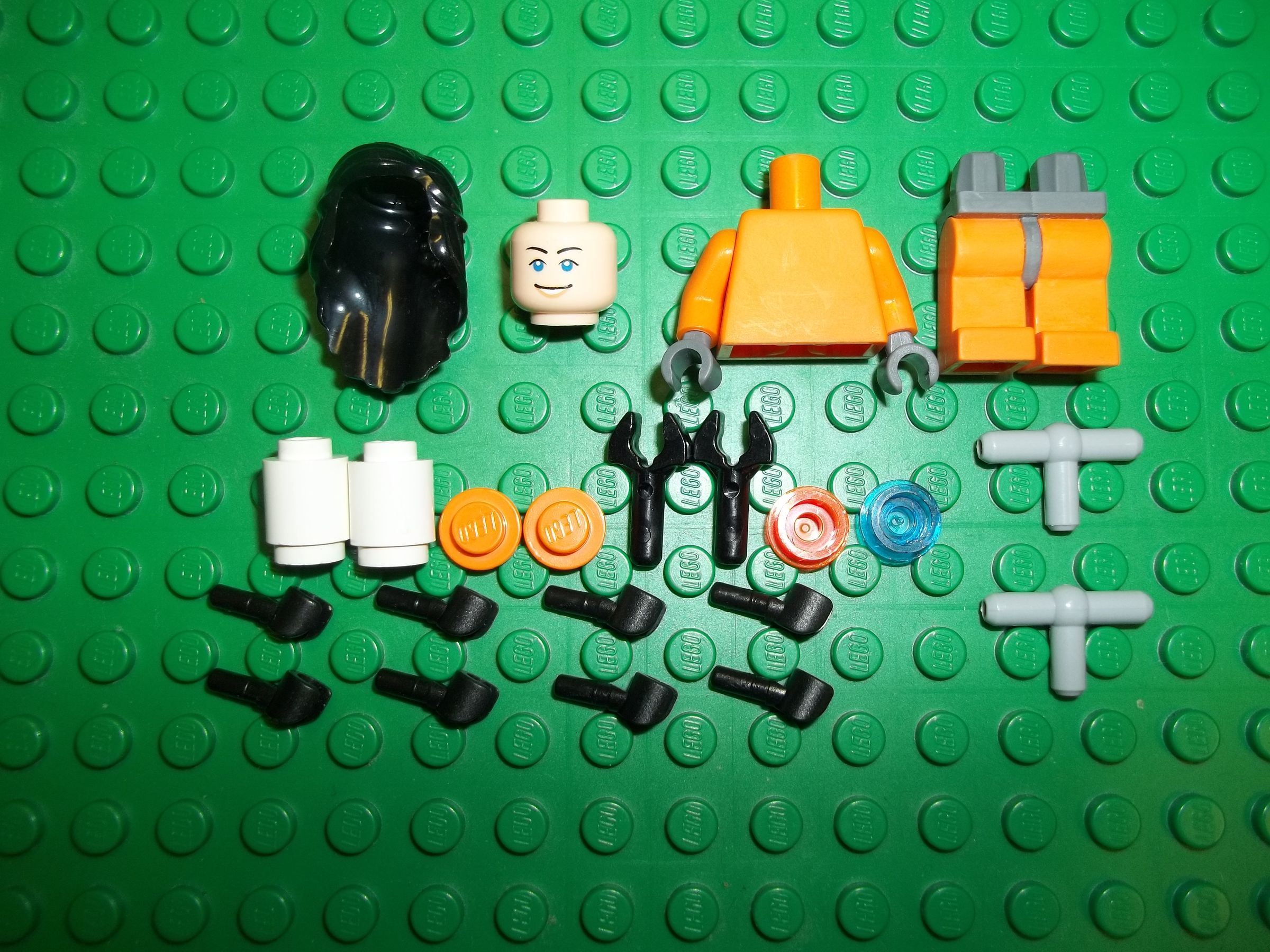 Lego Chell Minifigure From Portal : 6 Steps - Instructables