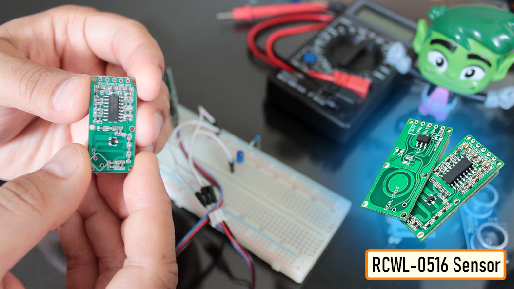 All About RCWL-0516 Microwave Radar Motion Sensor : 15 Steps ...