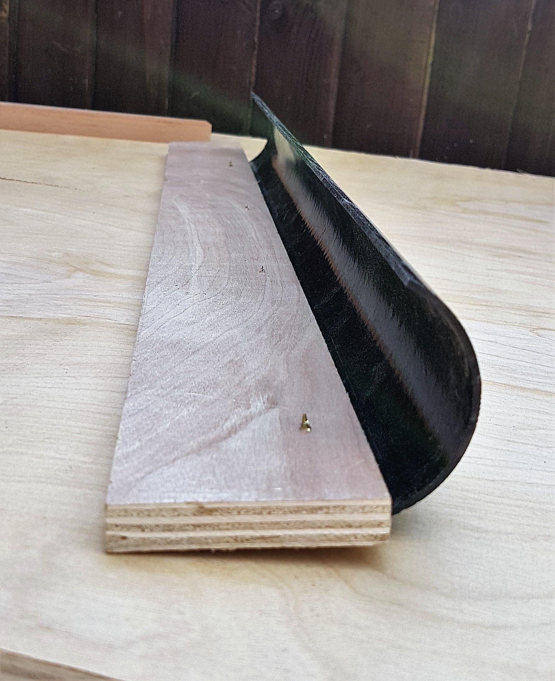 Outdoor Kitchen - Casting Concrete Worktop With Curved Edges : 17 Steps ...