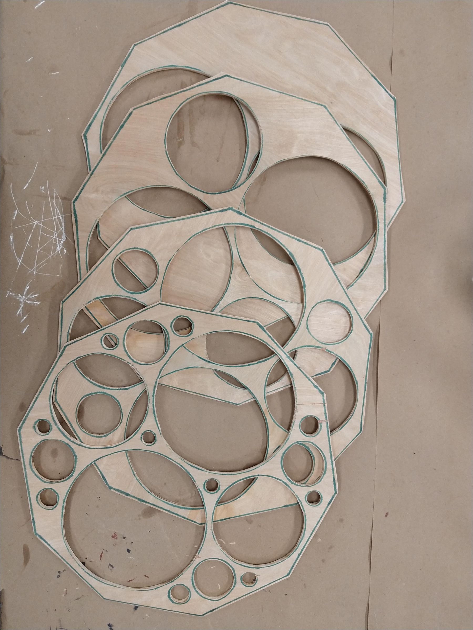 How to Build an Apollonian Gasket End Table : 9 Steps (with Pictures ...