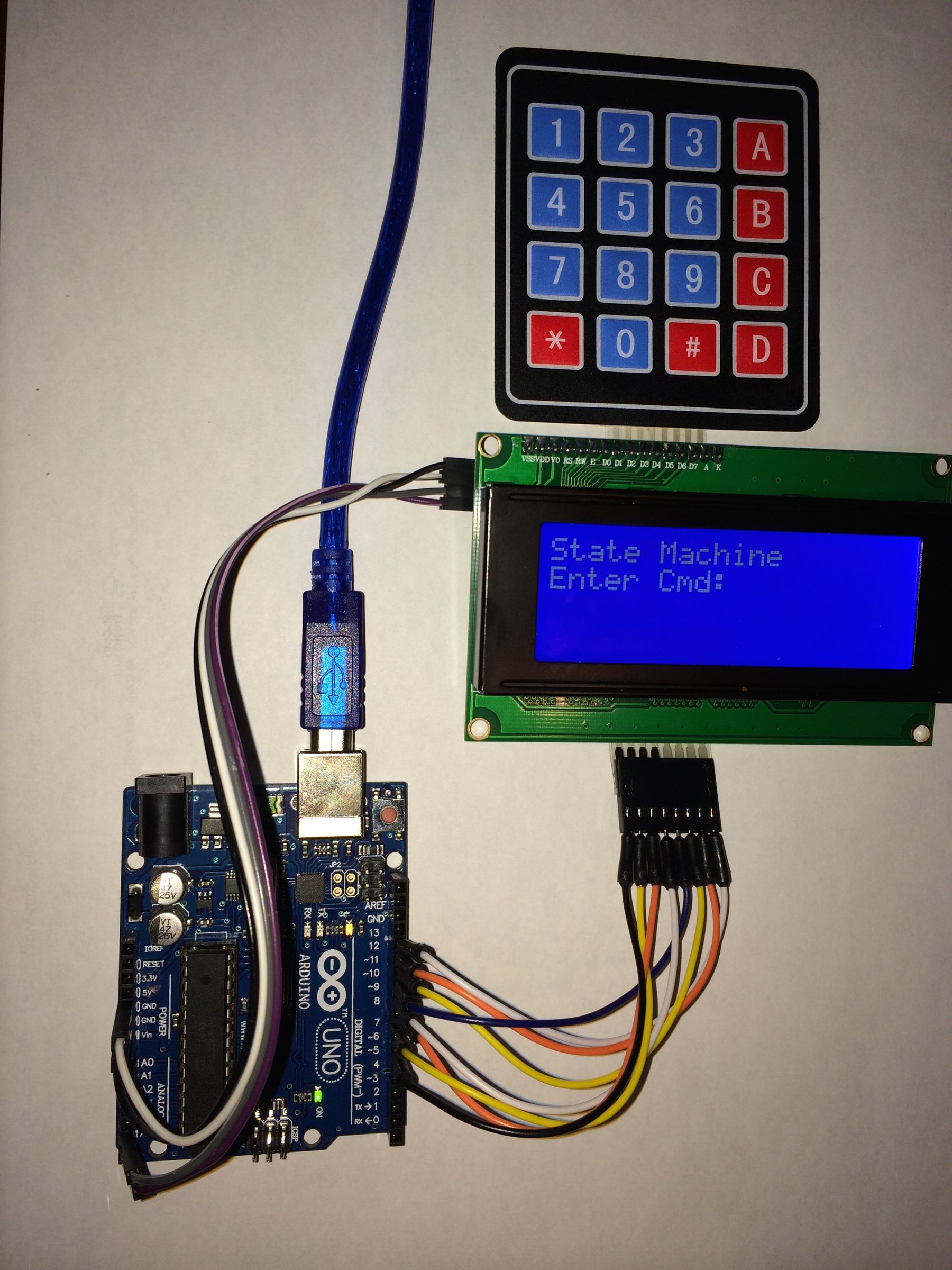 Keypad Input Validation Using State Machine Programming : 7 Steps ...