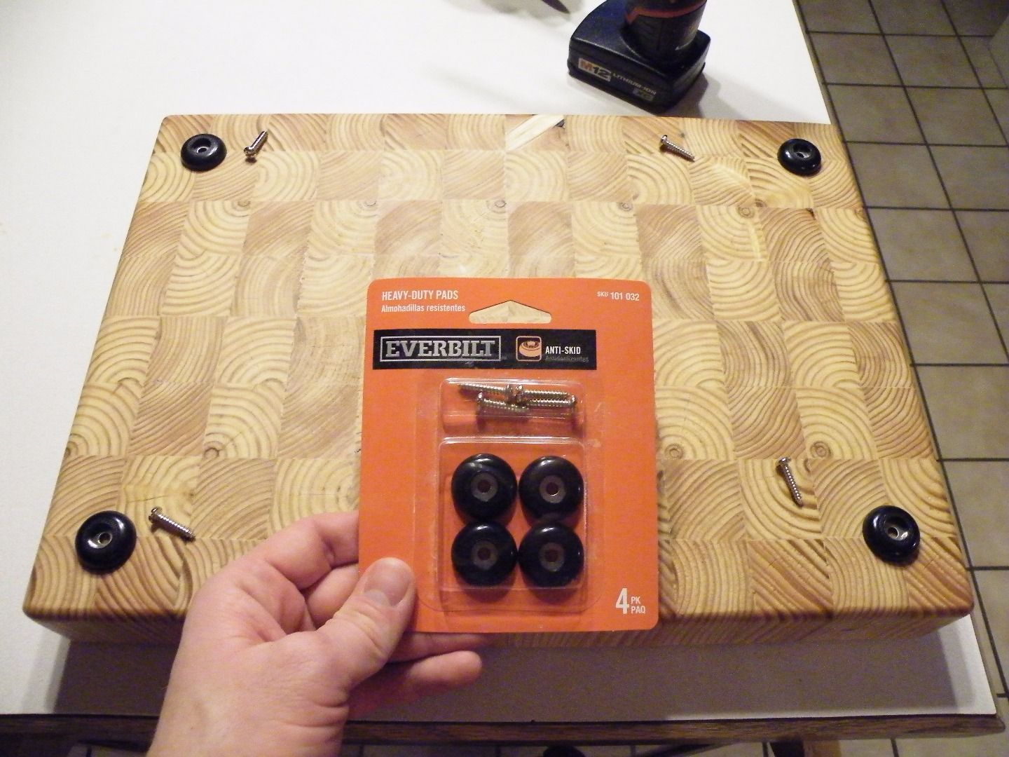 2x4 End Grain Cutting Board / Butcher Block : 13 Steps (with Pictures ...