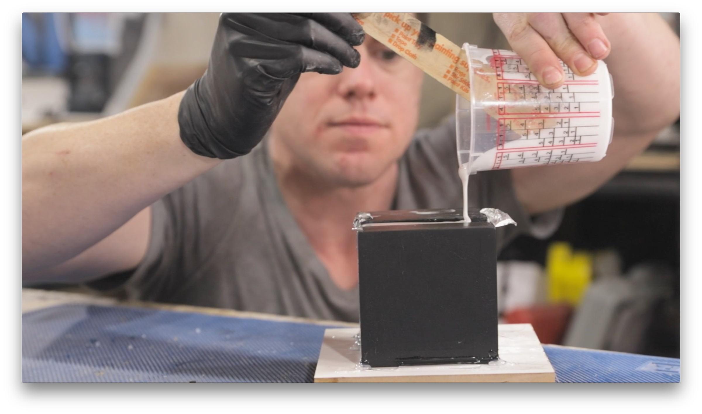 Wirelessly-Charged Epoxy LED Cube Lamp : 13 Steps (with Pictures ...