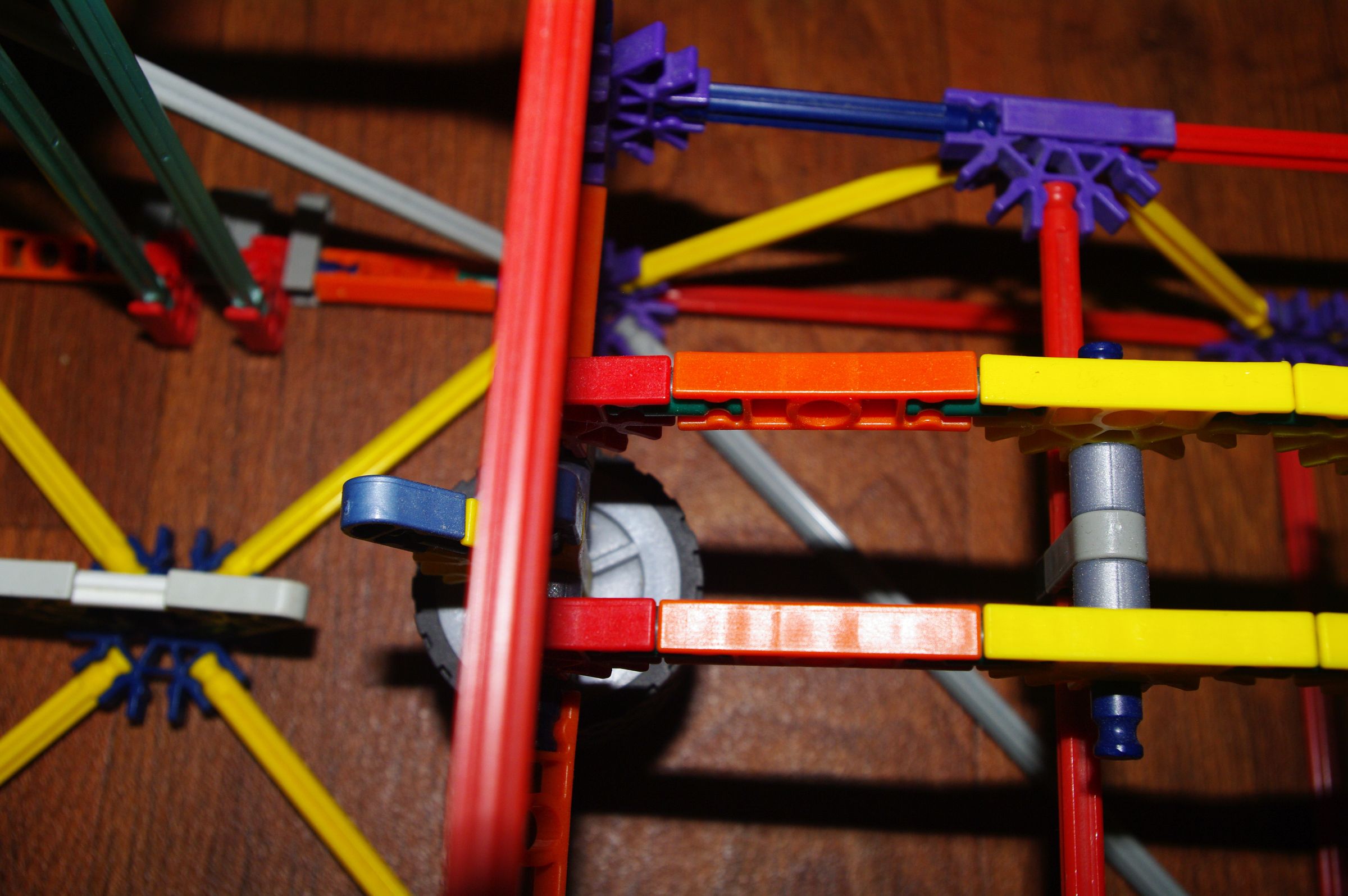Double Chain Elevator Lift, a K'nex Ball Machine Lift : 6 Steps ...