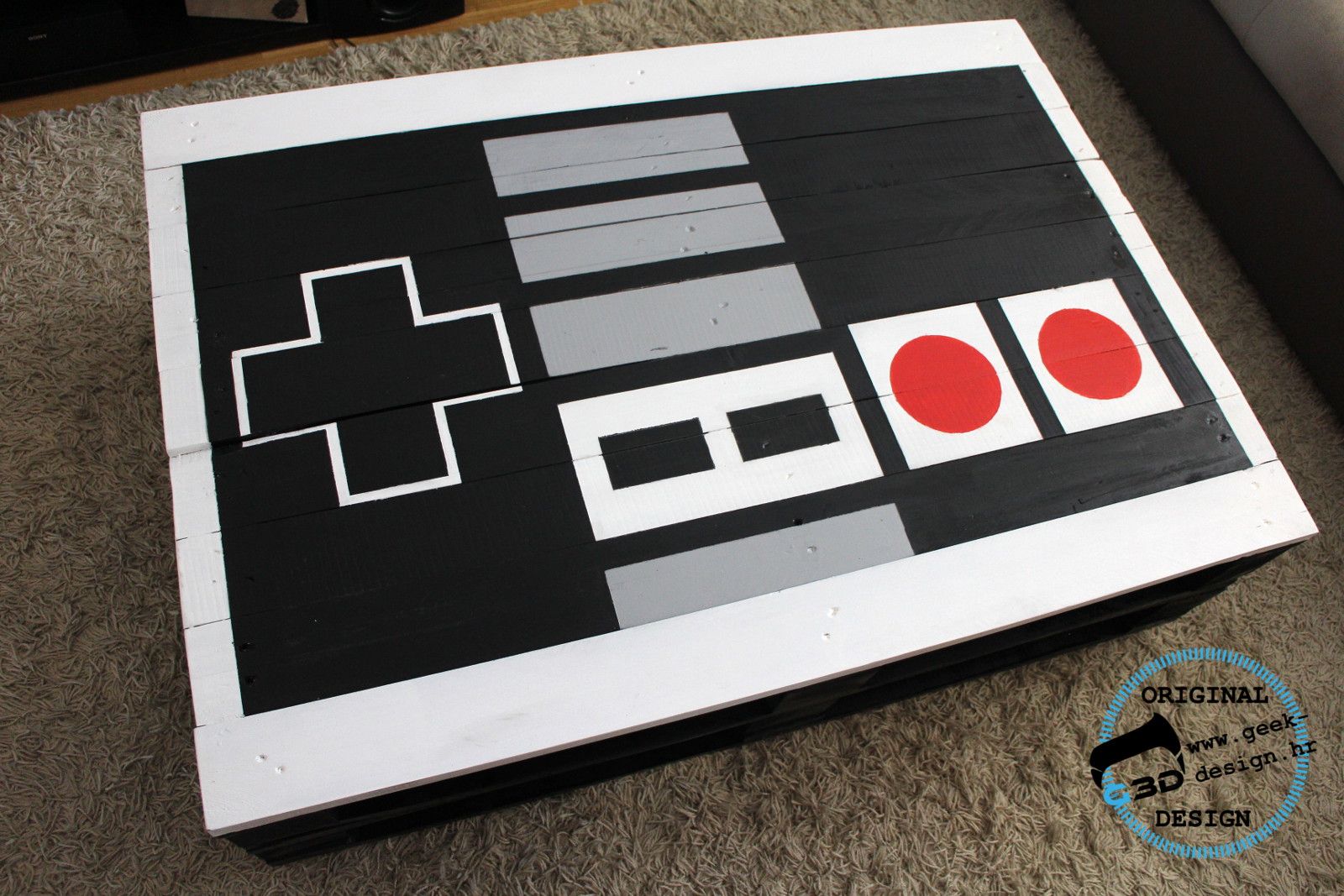 Nintendo NES Pallet Table : 3 Steps (with Pictures) - Instructables