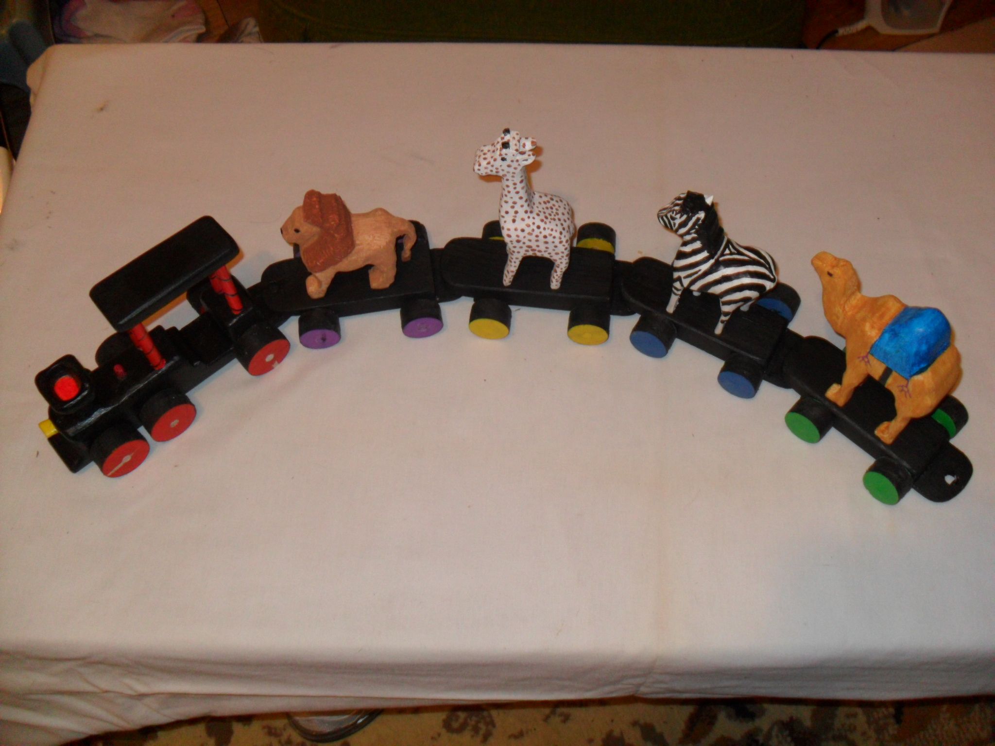 Iris' Wooden Toy Circus Train : 6 Steps (with Pictures) - Instructables