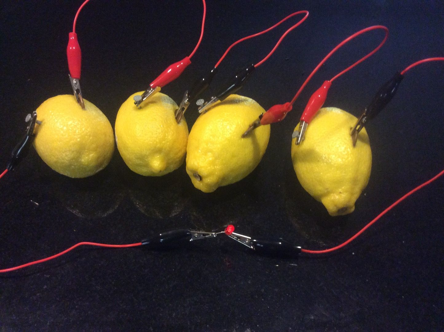 Lemon Batteries: Lighting an LED With Lemons : 3 Steps (with Pictures ...