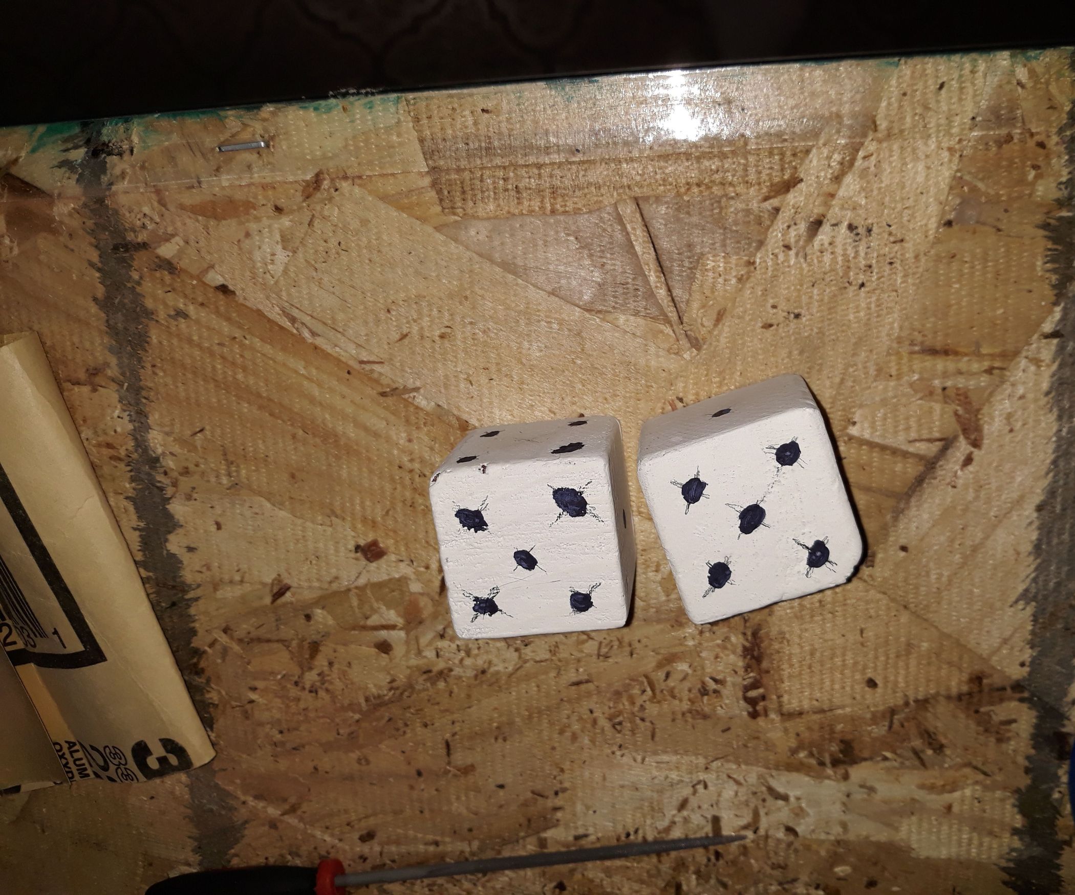 Dice (From Scraps) : 6 Steps - Instructables