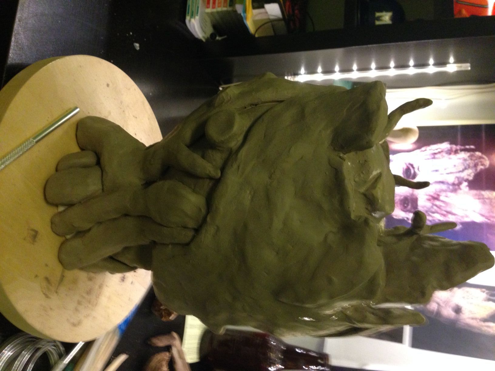 Groot Head Sculpture : 6 Steps - Instructables