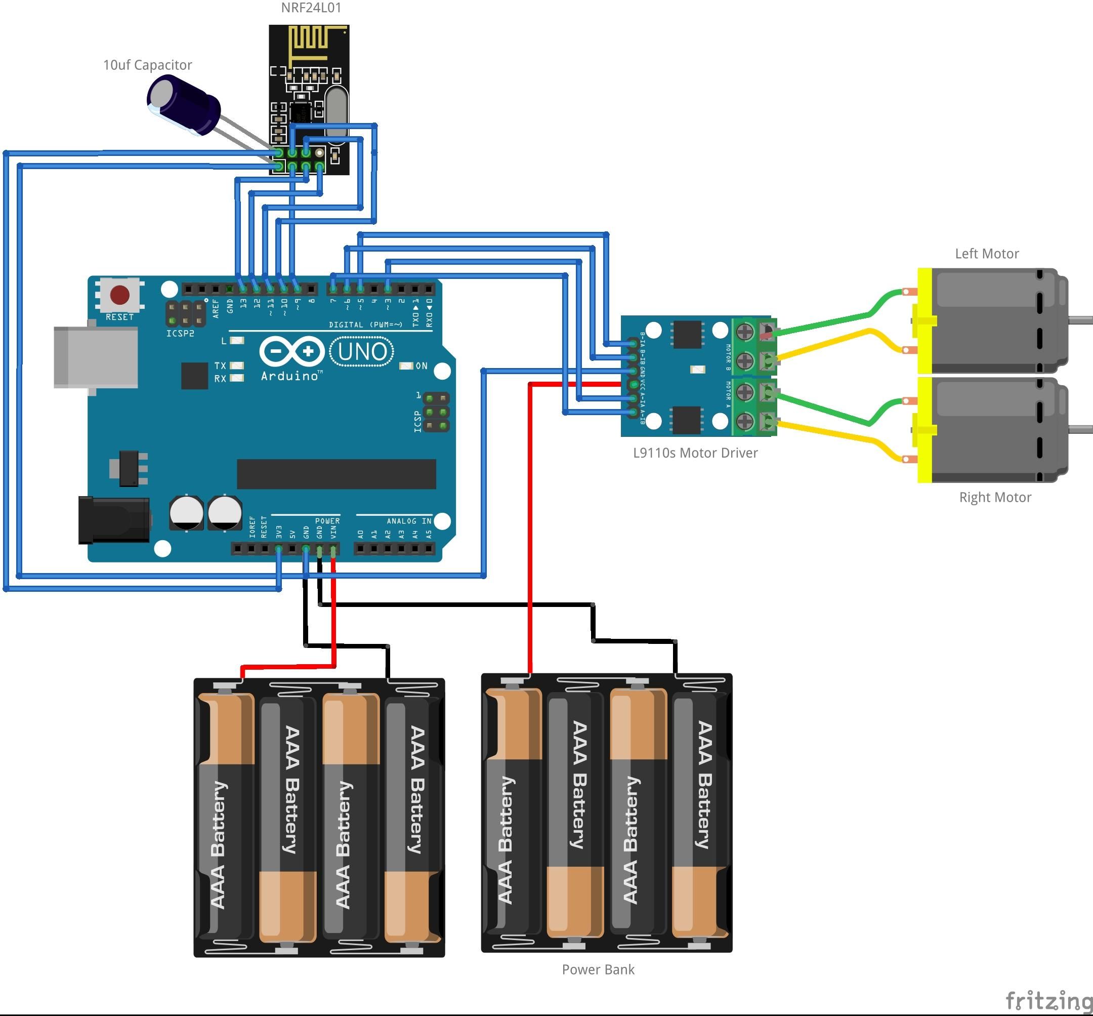 Arduino Controlled LEGO RC Tank and Transmitter : 9 Steps (with ...
