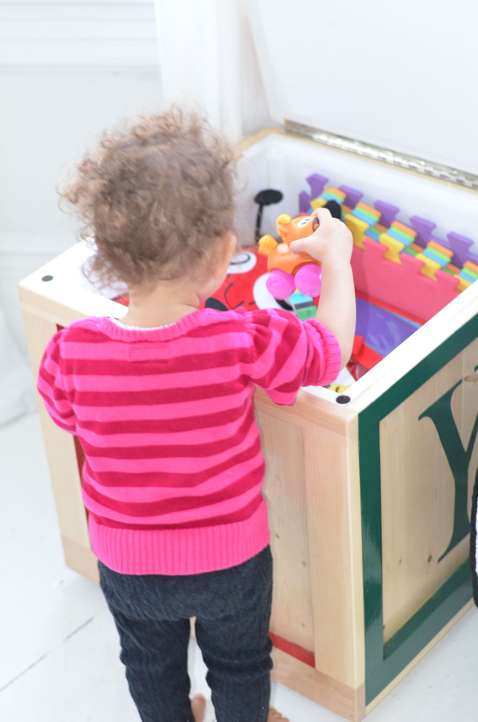 Giant "Wooden Letter Block" - Toy Box : 7 Steps (with Pictures ...