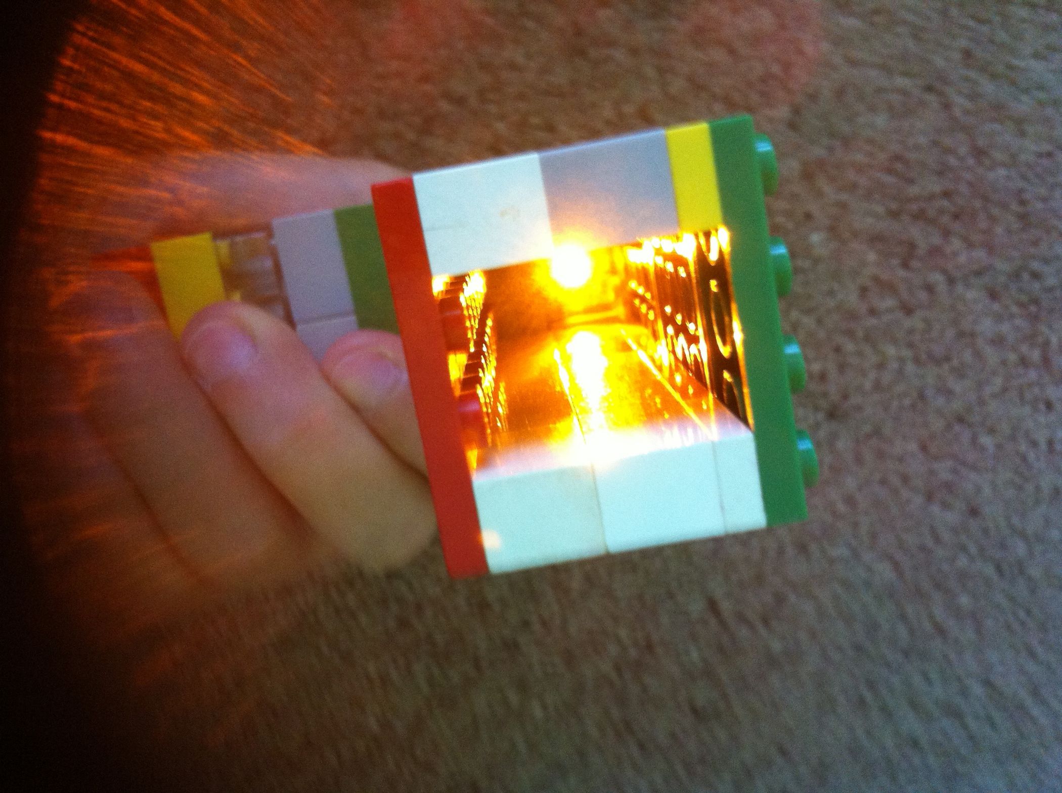 Fun Lego Laser Gun : 4 Steps - Instructables