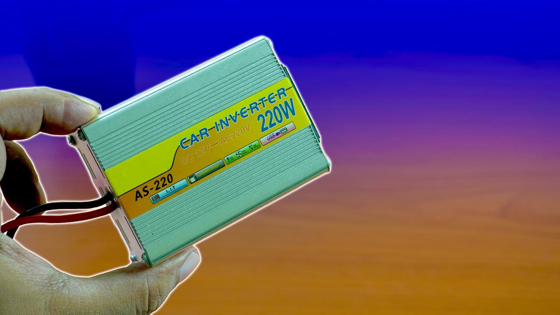 ⚡ How to Auto Change 220W Mini Inverter When Electricity Is Gone | Auto Load Turn-On System : 5 ...