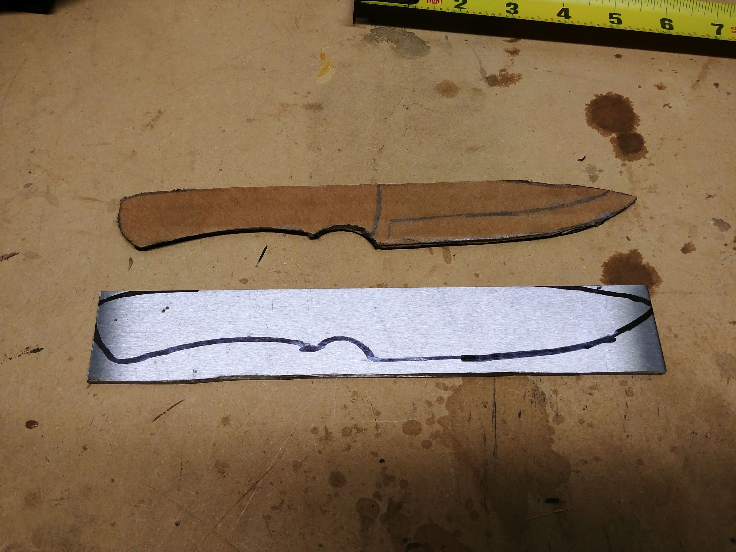 How to Make a Knife (Stock Removal Method) : 19 Steps (with Pictures ...