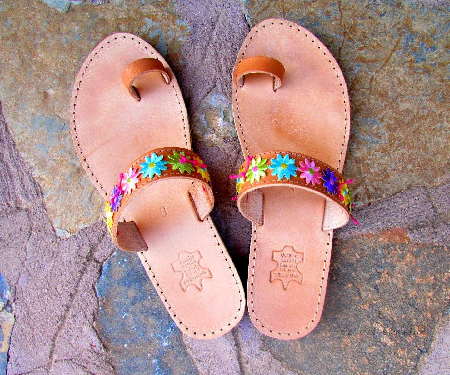 Floral Leather Sandals : 7 Steps (with Pictures) - Instructables