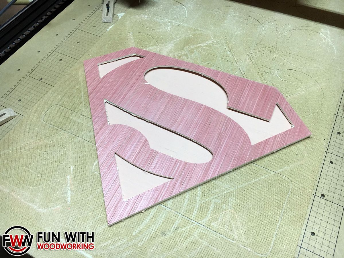 Project - CNC Superman Logos : 5 Steps (with Pictures) - Instructables