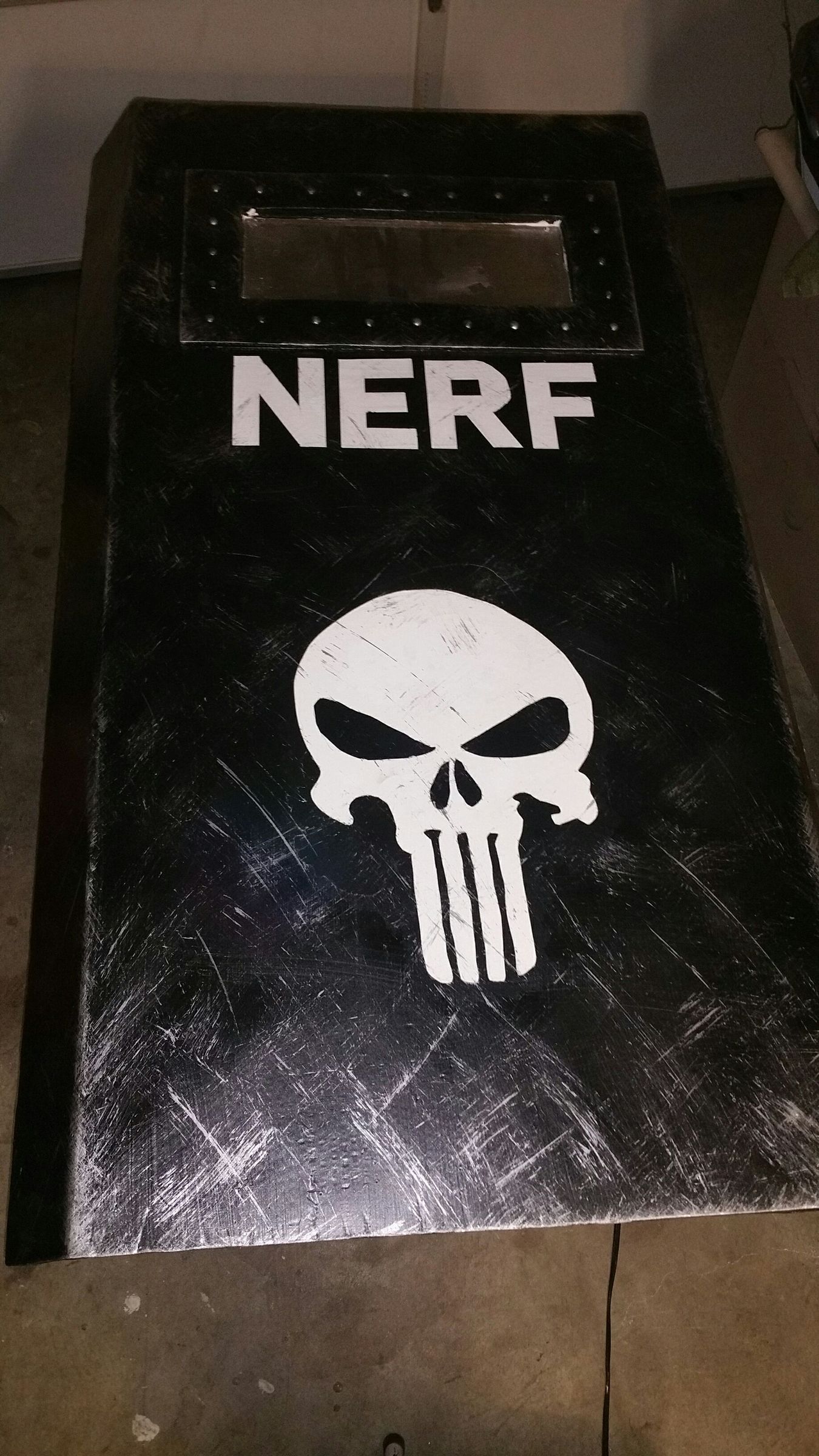 Nerf Cardboard Riot Shield : 10 Steps - Instructables