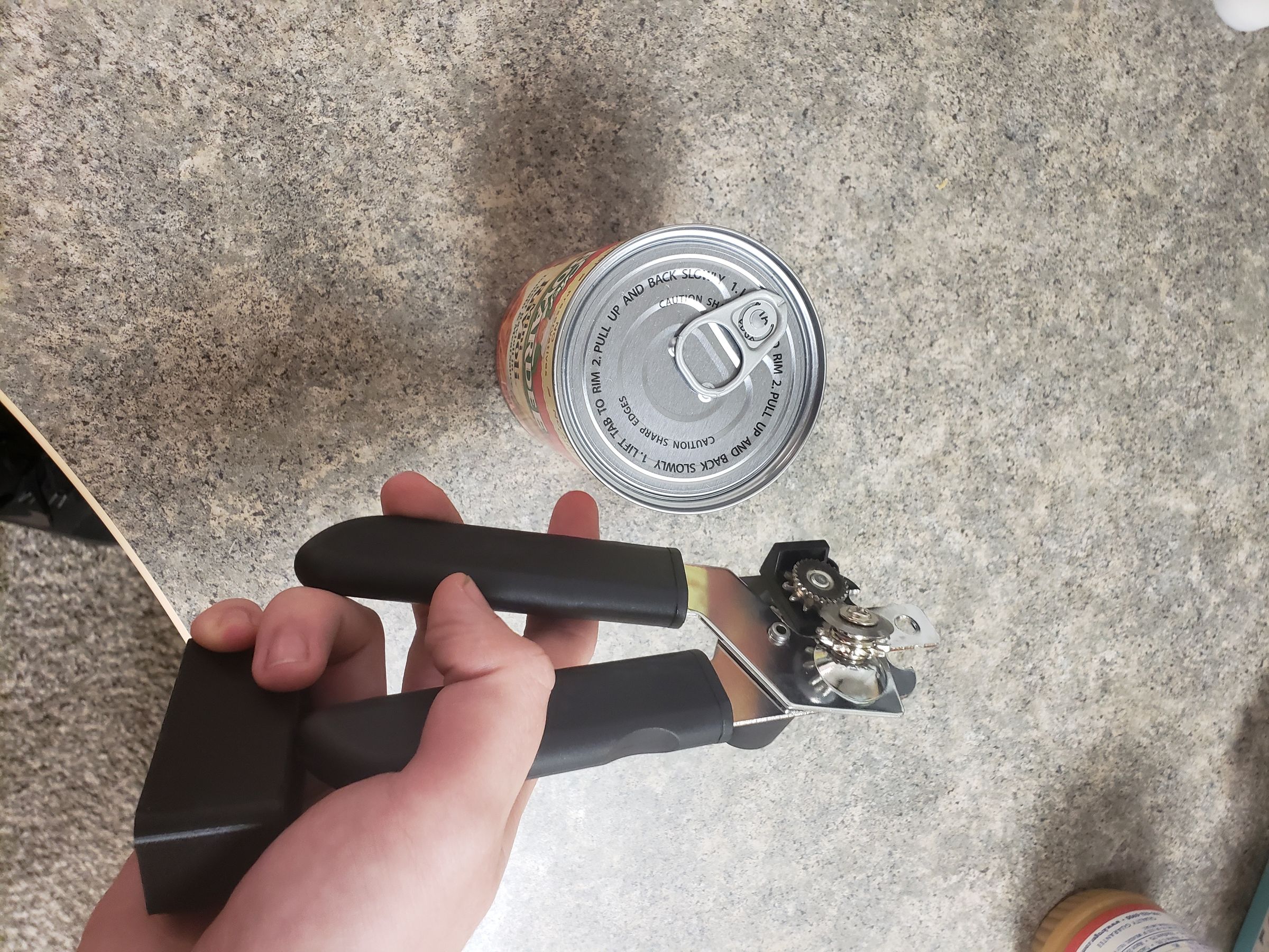 One Handed Can Opener : 6 Steps - Instructables