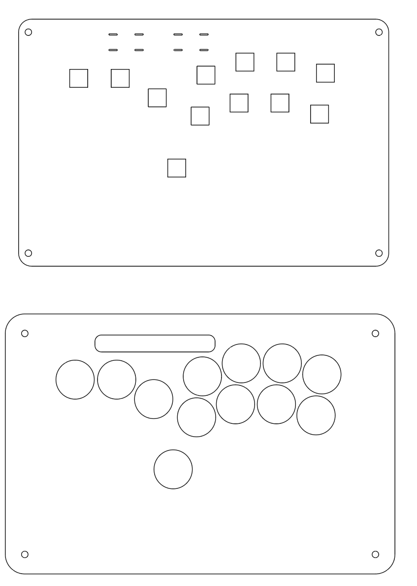 Leverless Arcade Controller Using a Raspberry Pi Pico : 4 Steps - Instructables