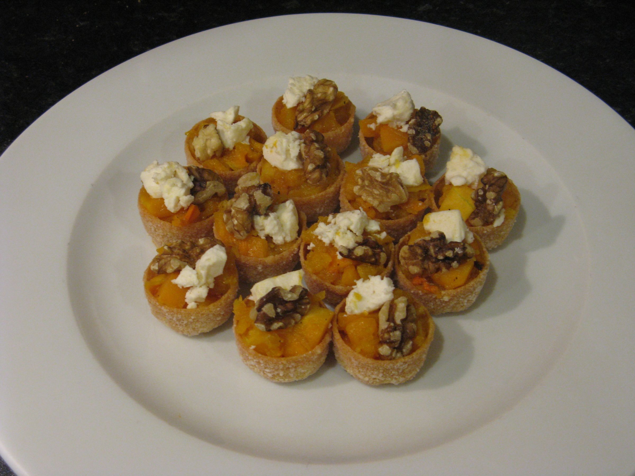 Butternut Squash and Feta Cheese Croustades - Instructables