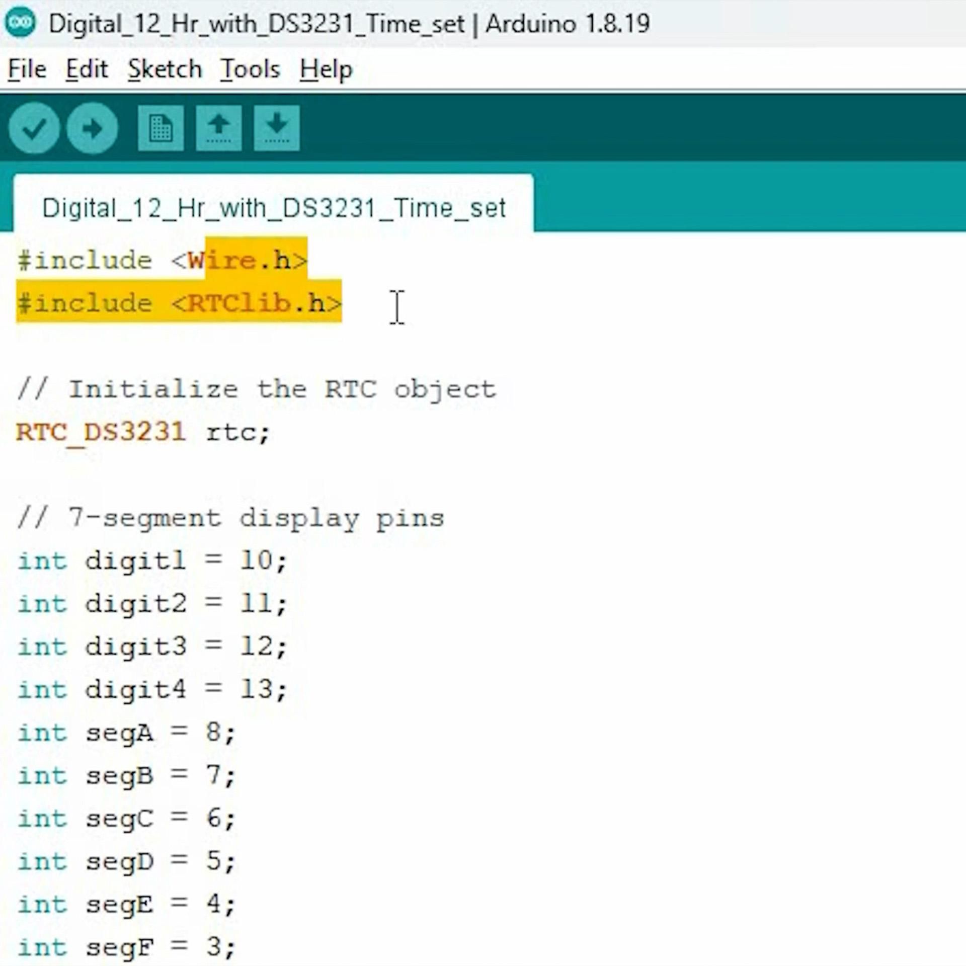 How to Make a Digital Clock at Home Using Arduino & RTC Module - Auto ...