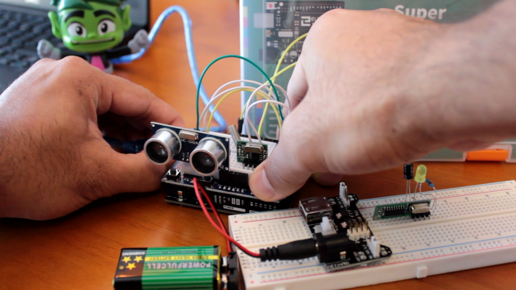Covid Free Contactless Cordless Bell Using Arduino and RF : 6 Steps ...