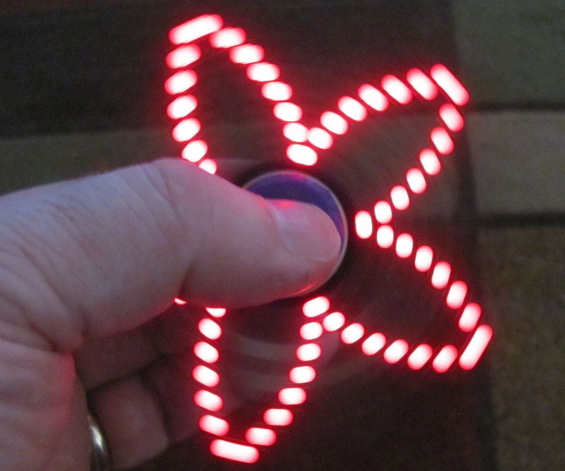 Programmable POV Fidget Spinner : 15 Steps - Instructables