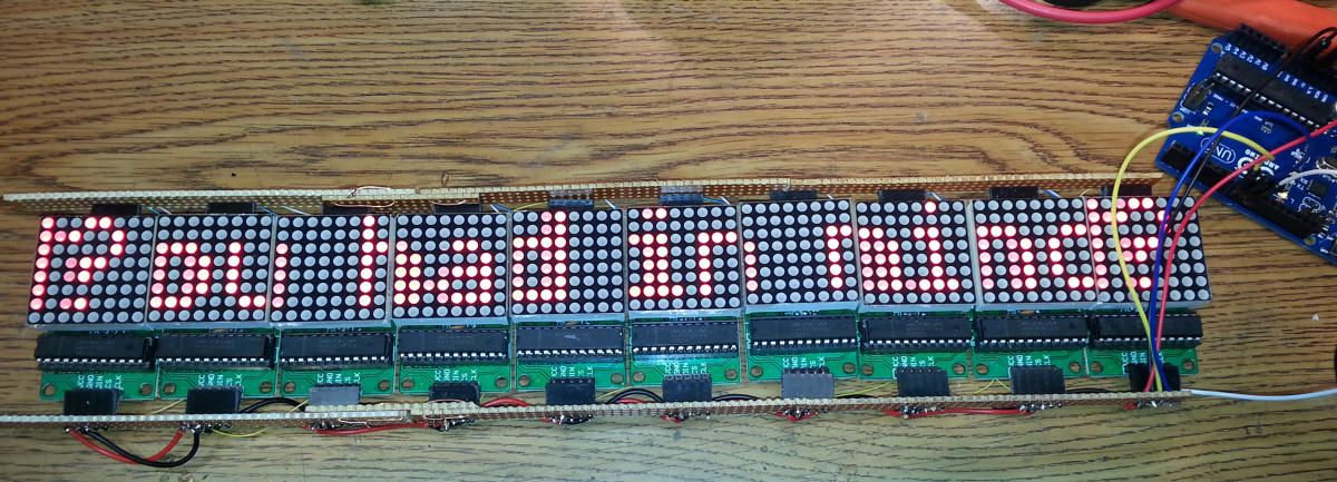 16x8 LED Dot Matrix With MAX7219 Module - Instructables