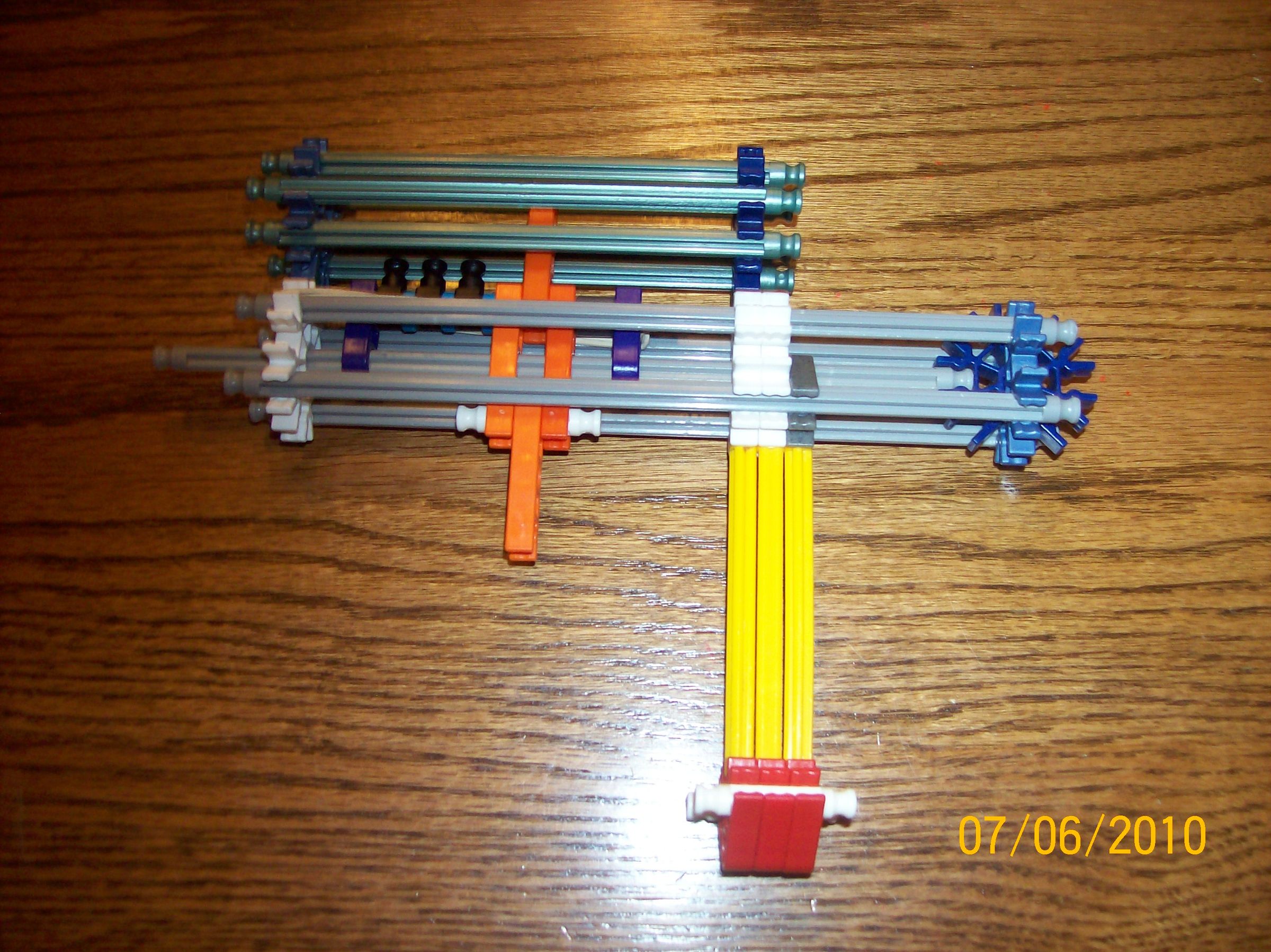 Knex Interchangable Parts Gun Model : 7 Steps - Instructables