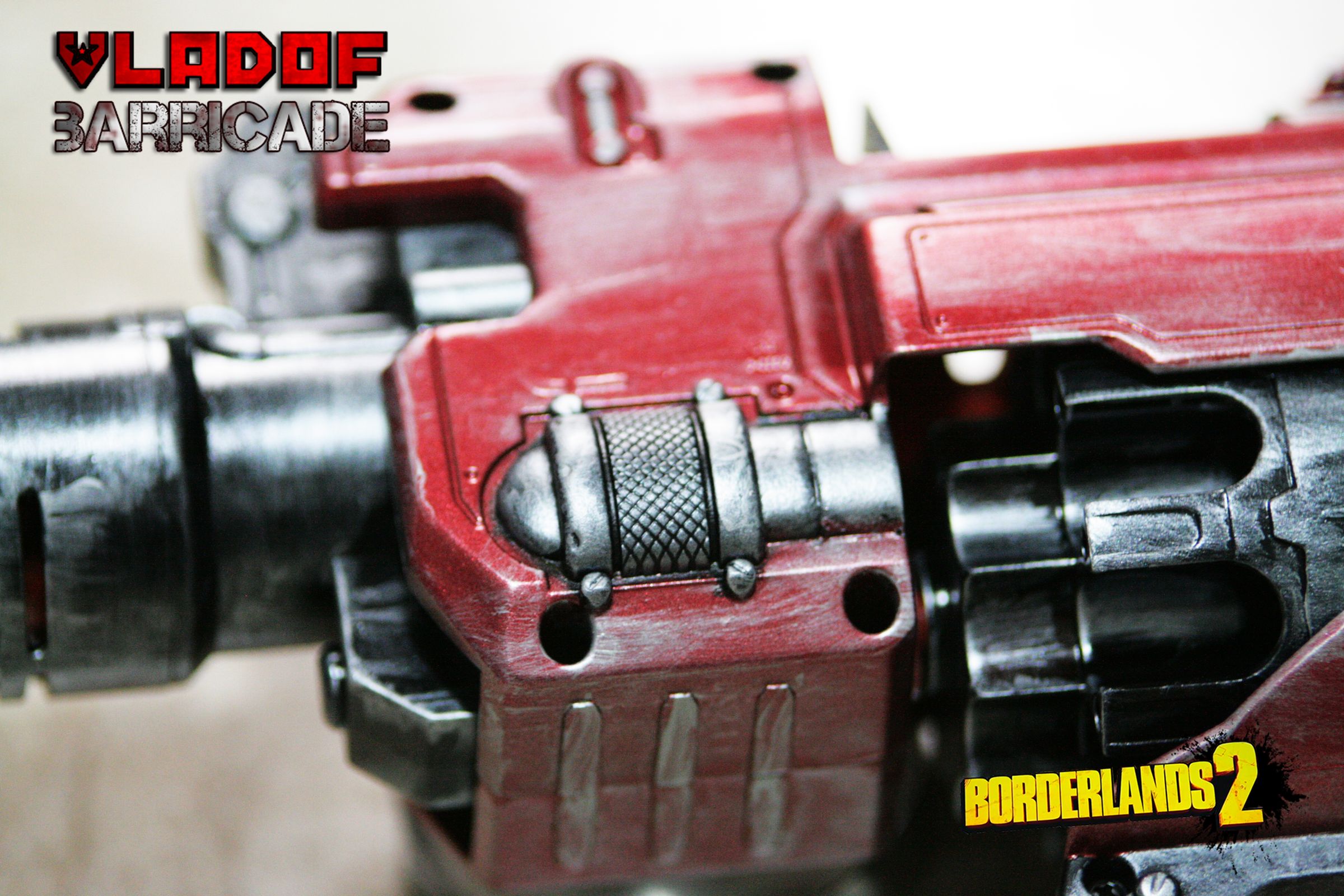 Nerf Barricade Borderlands 2 Vladof Gun Prop : 12 Steps (with Pictures ...