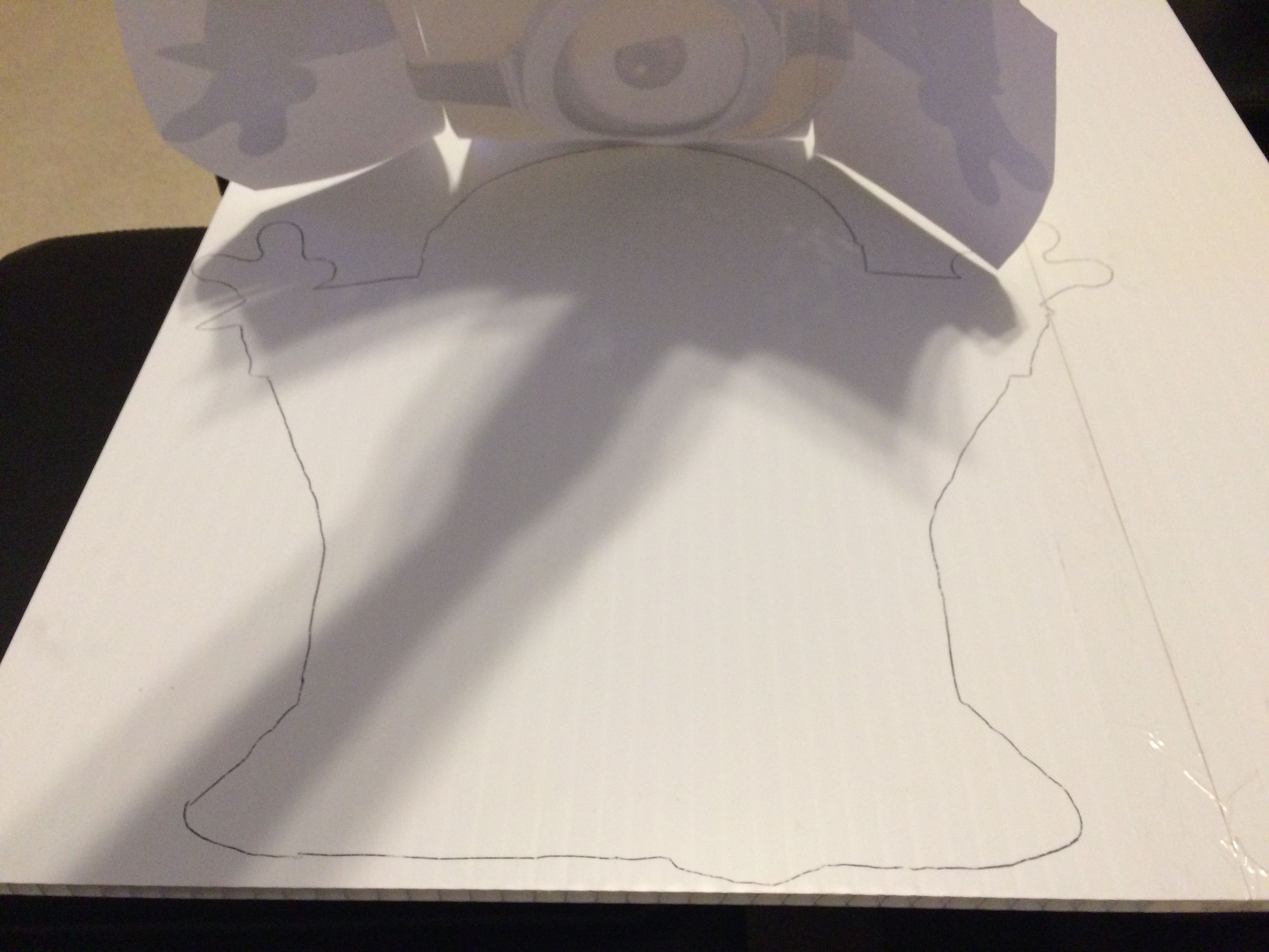 Corrugated Plastic Holiday Standee : 10 Steps (with Pictures ...