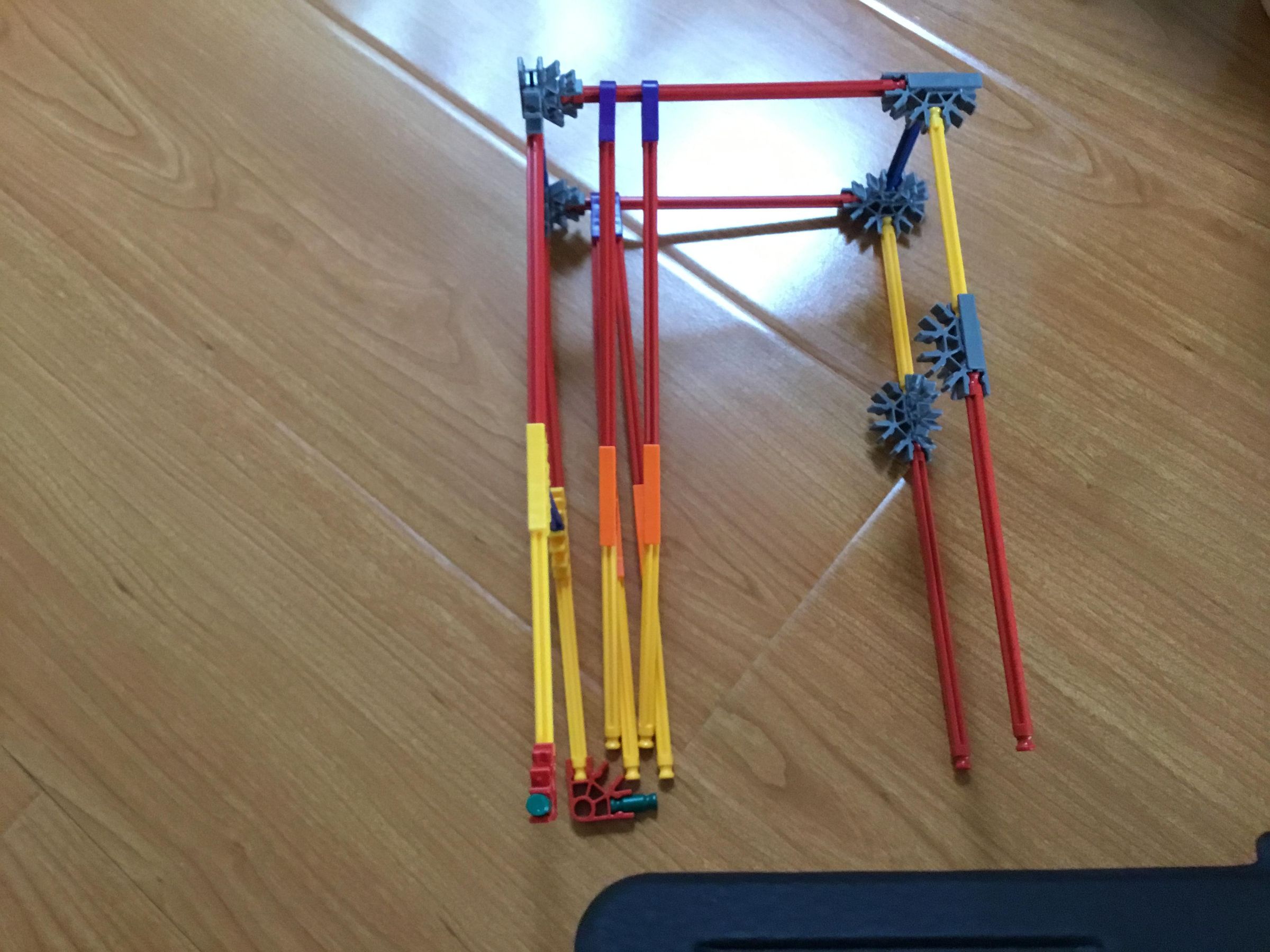 Knex Working Simple Clock : 4 Steps - Instructables