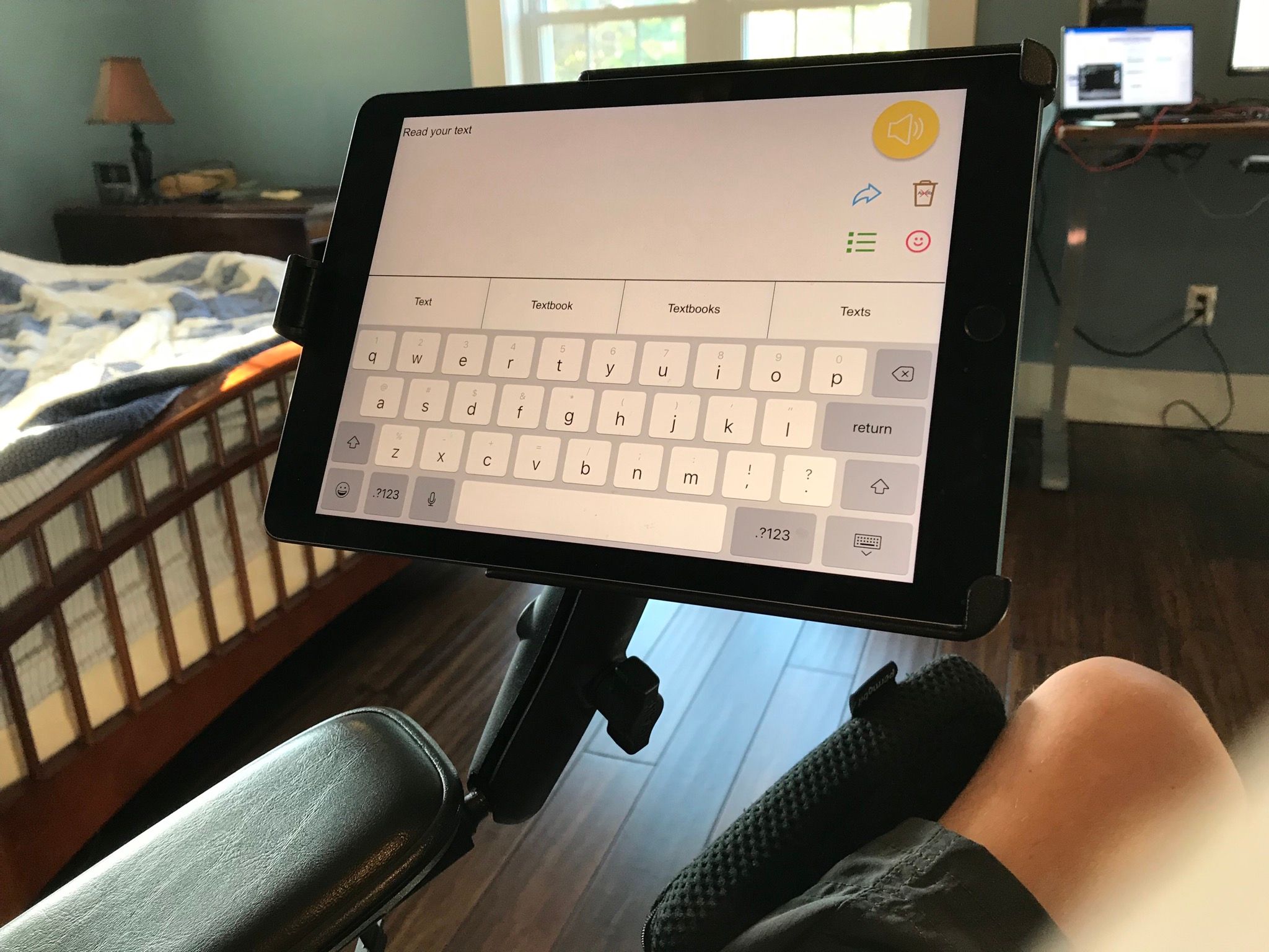 Tablet or Phone Mounting for Electric Wheelchair : 3 Steps - Instructables