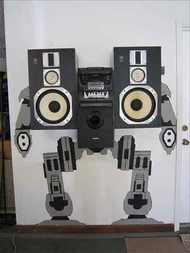 Speaker Robot (Mech Warrior) : 6 Steps (with Pictures) - Instructables
