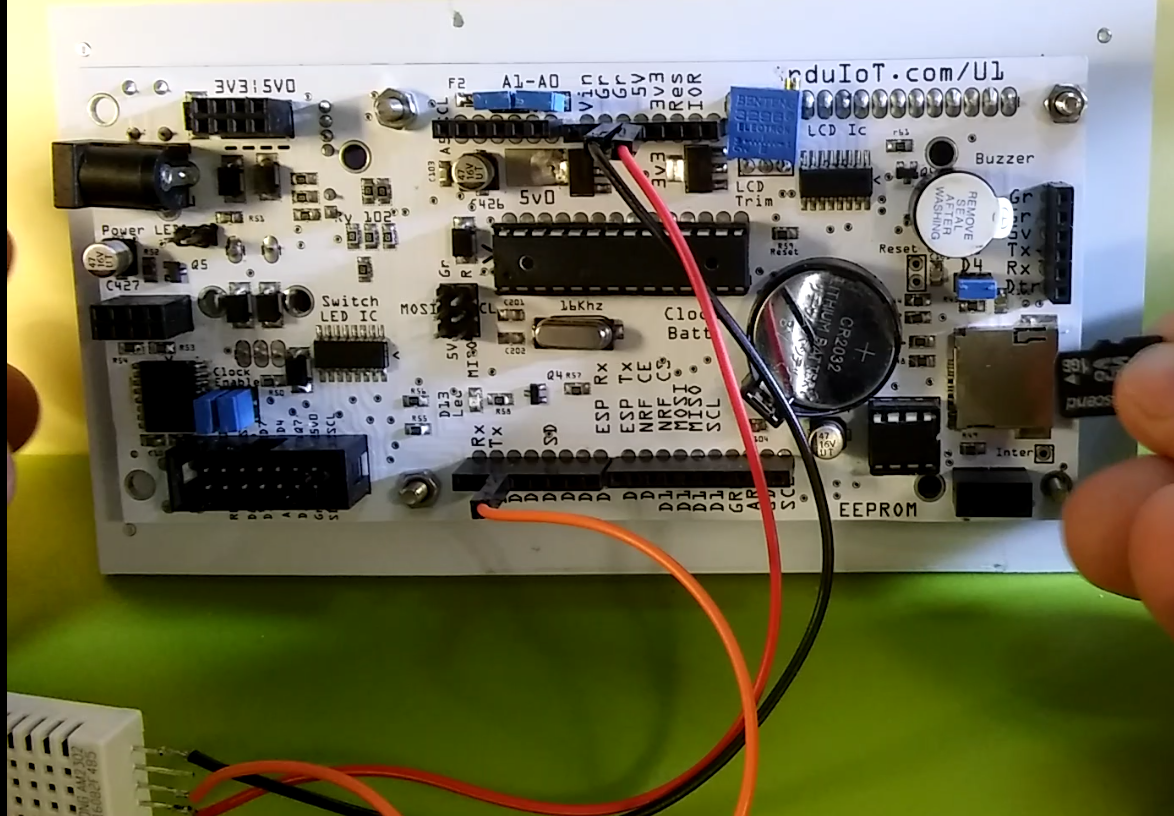 Temperature and Humidity Logger With InvIoT U1 : 3 Steps - Instructables