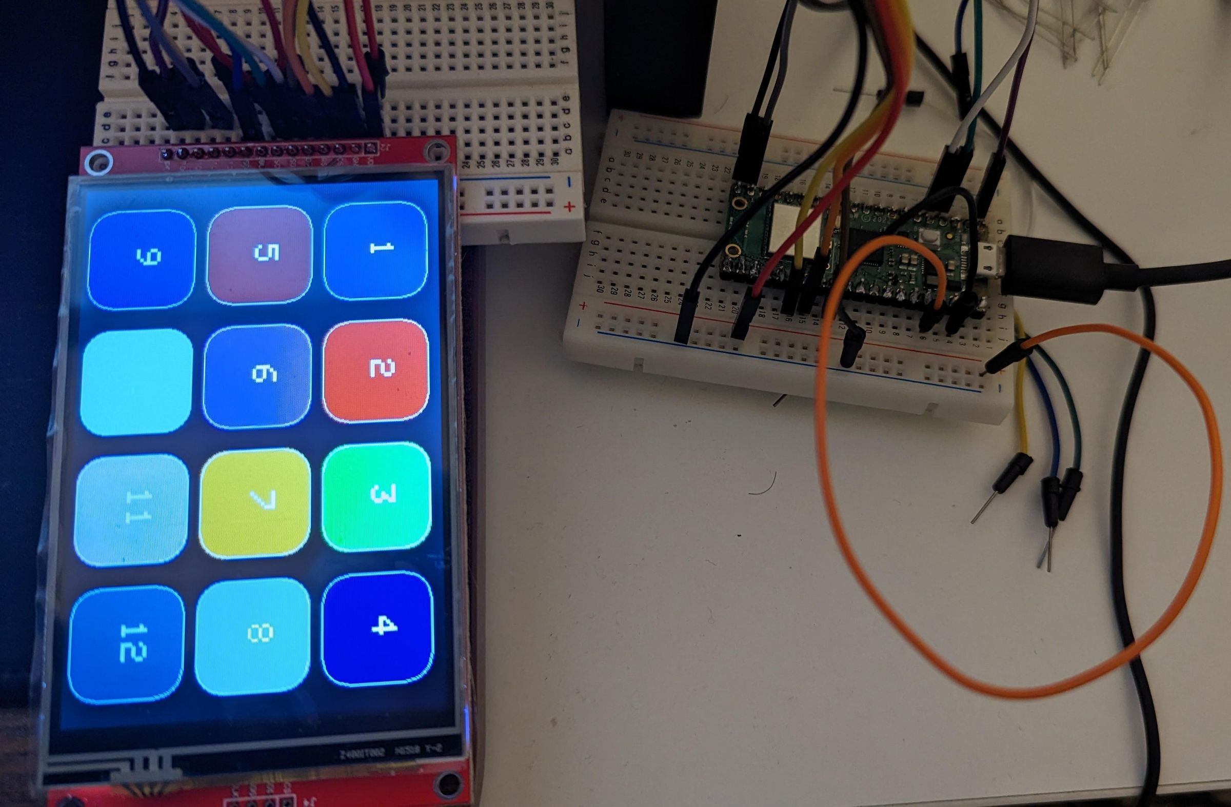 Raspberry Pi Pico Matrix Touchscreen Keyboard : 8 Steps (with Pictures ...