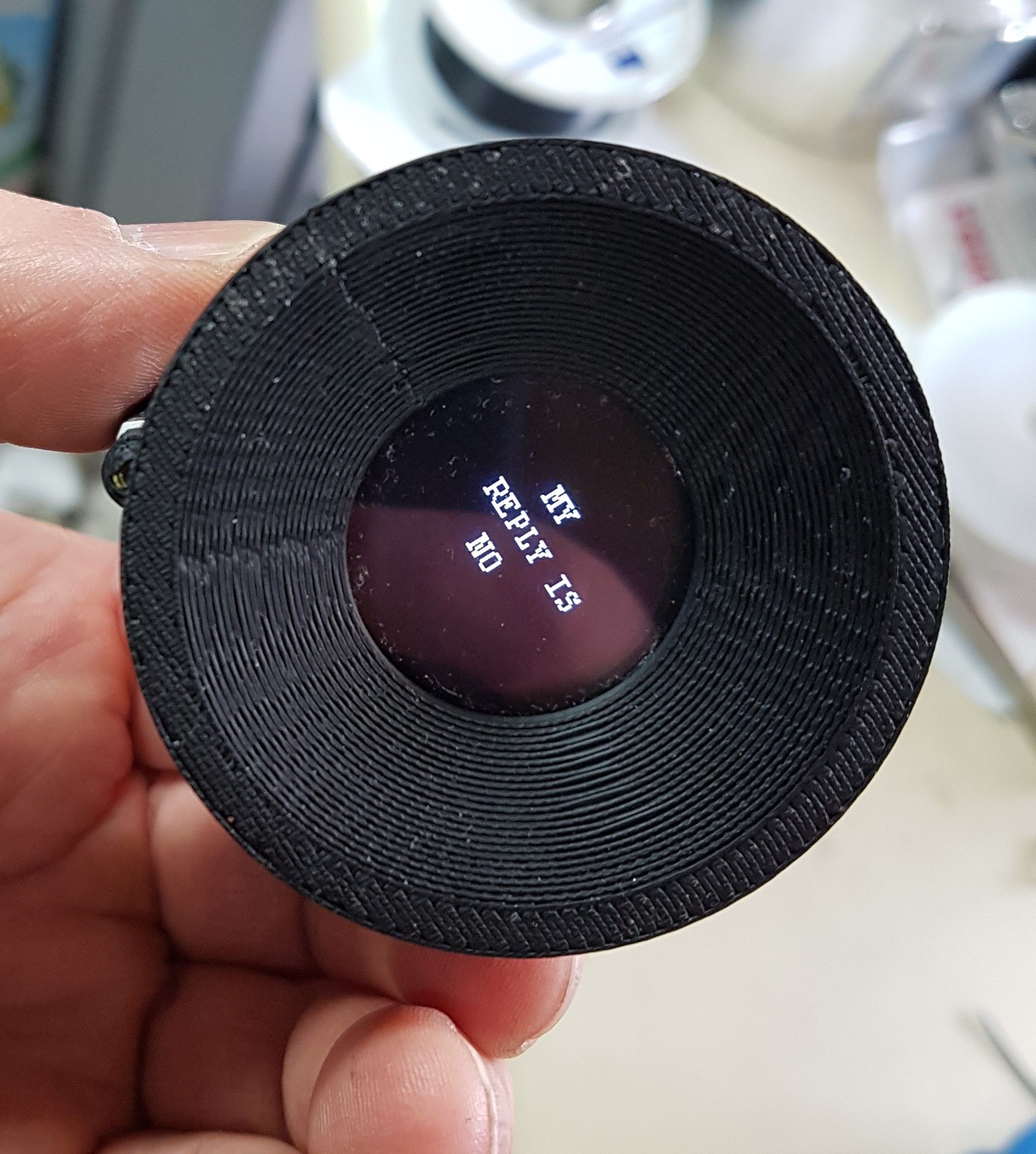 Electronic Magic 8 Ball and Eyeball : 11 Steps (with Pictures ...